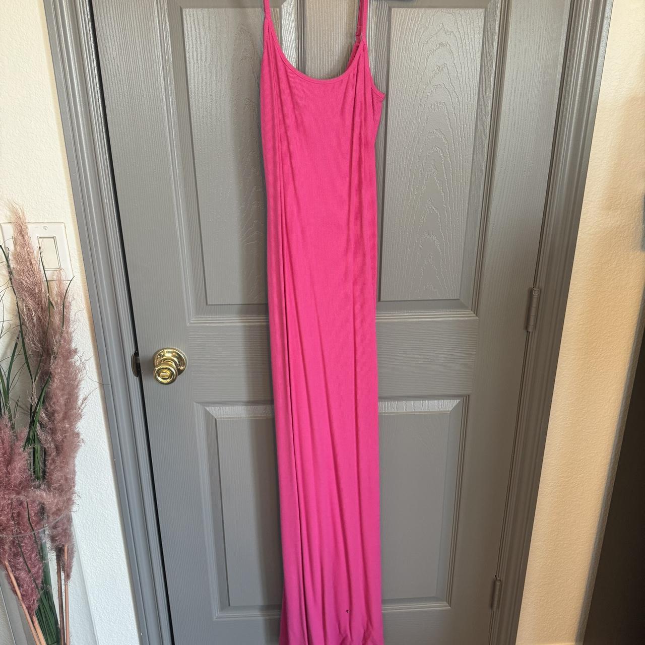 Beautiful Skims maxi dress. Never worn. 2xl but... - Depop