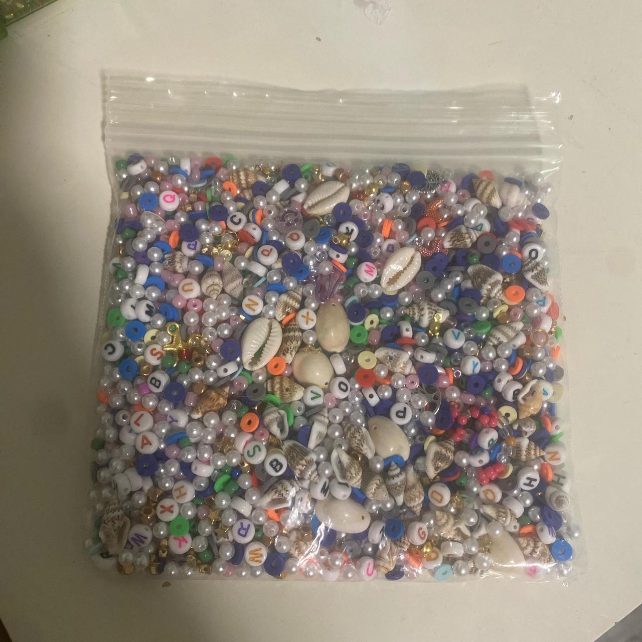 Extra large set of beads with charms - Depop