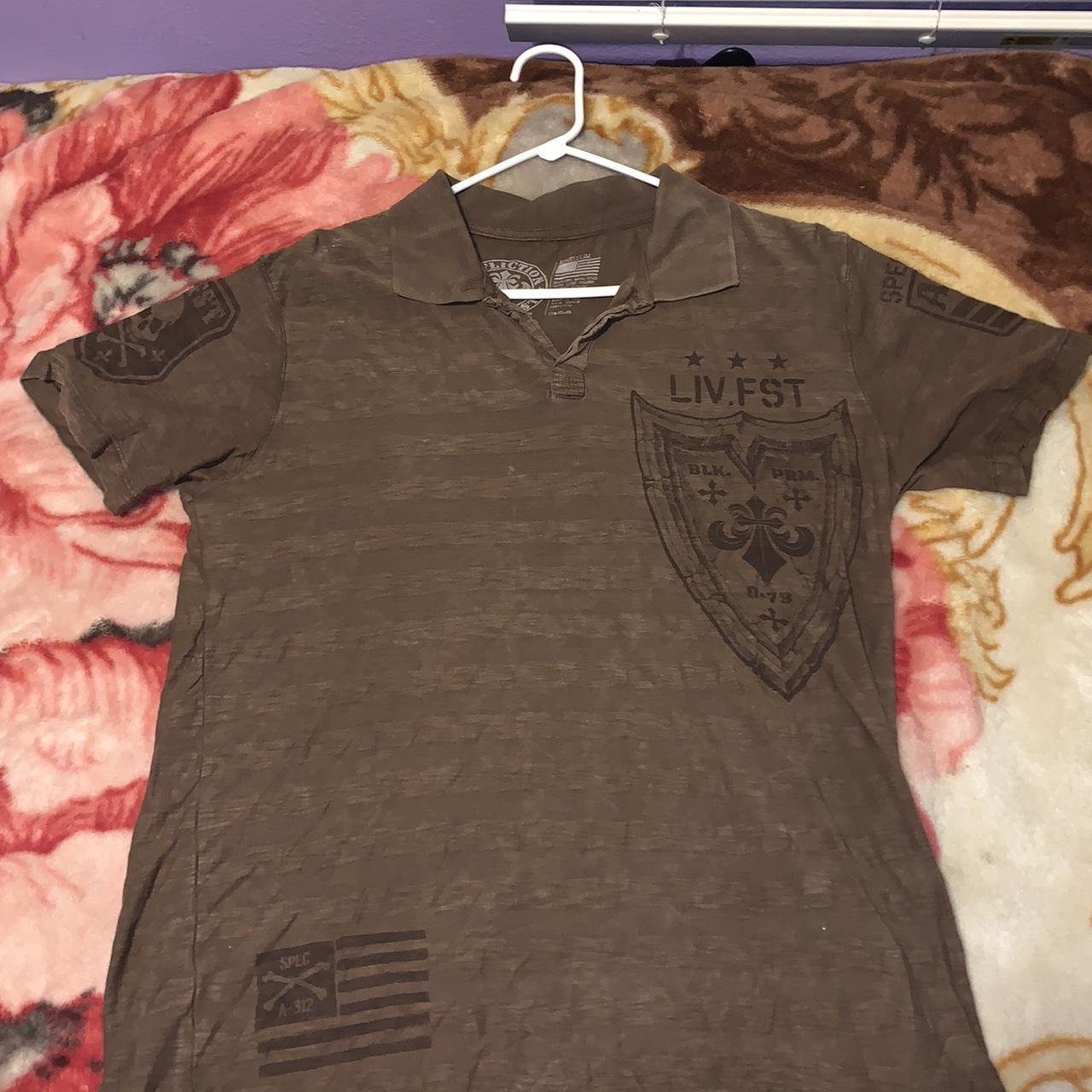 Dope affliction polo - Depop