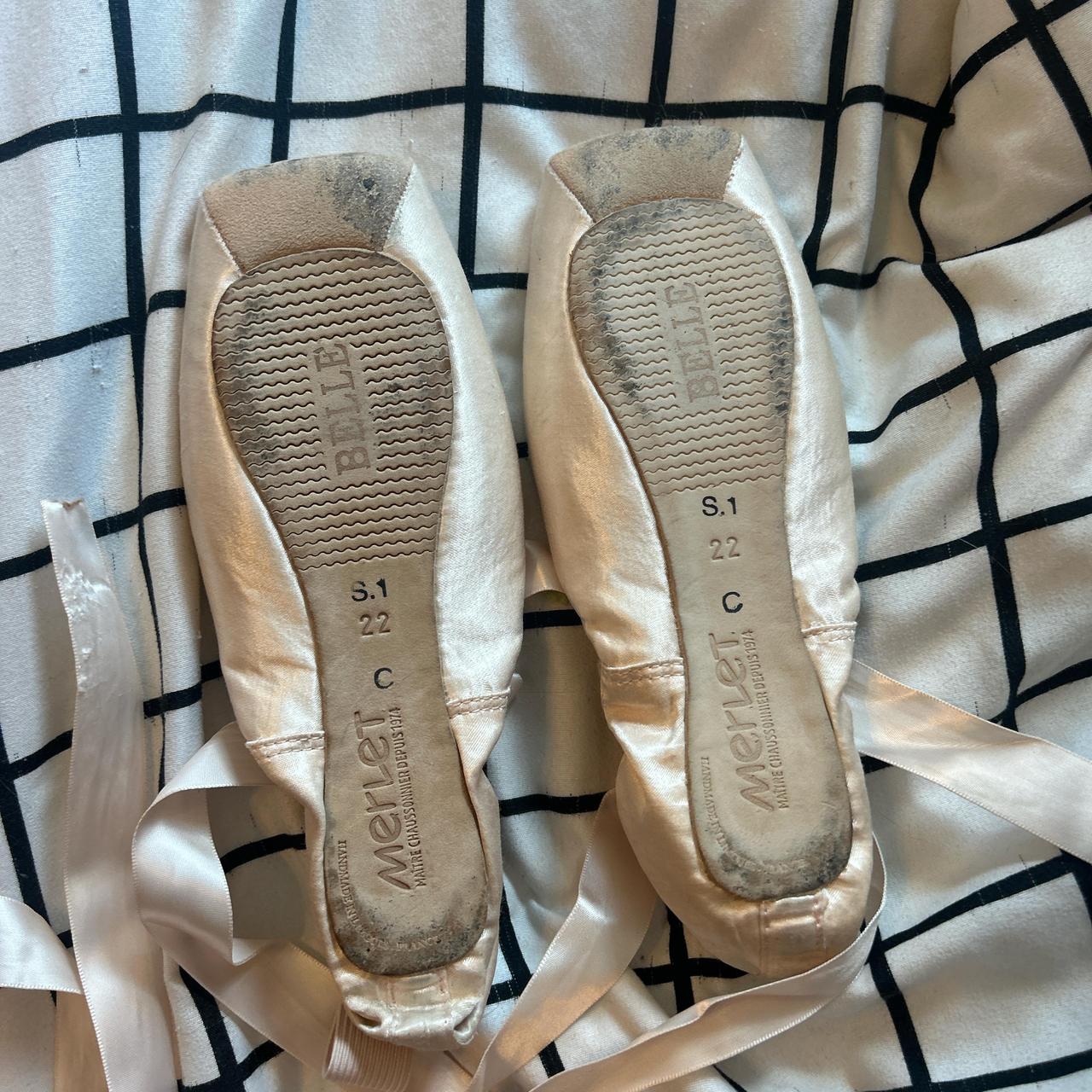 -merlet belle pointe shoes originally around... - Depop