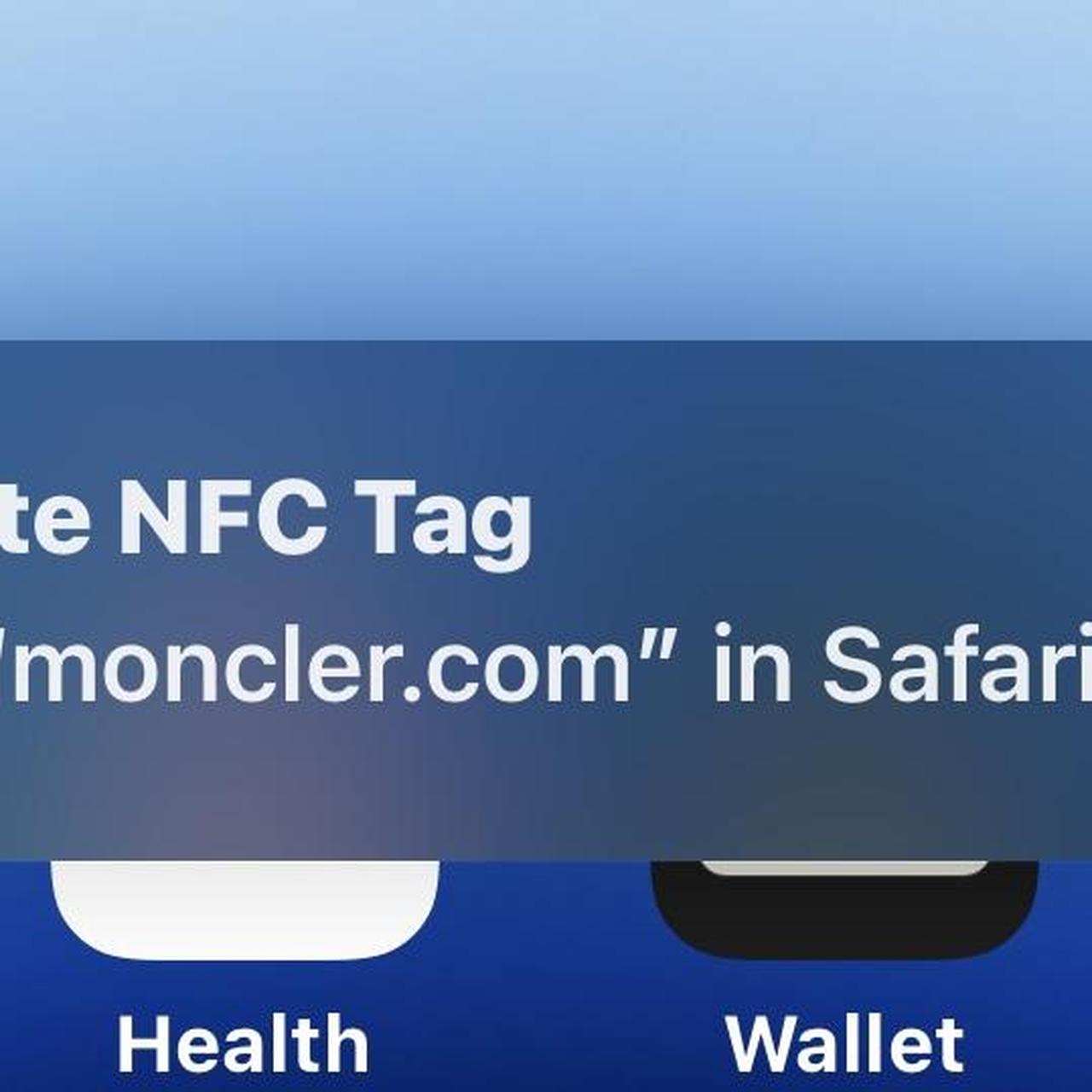 Authentic Moncler winbreaker Used like new NFC scan - Depop