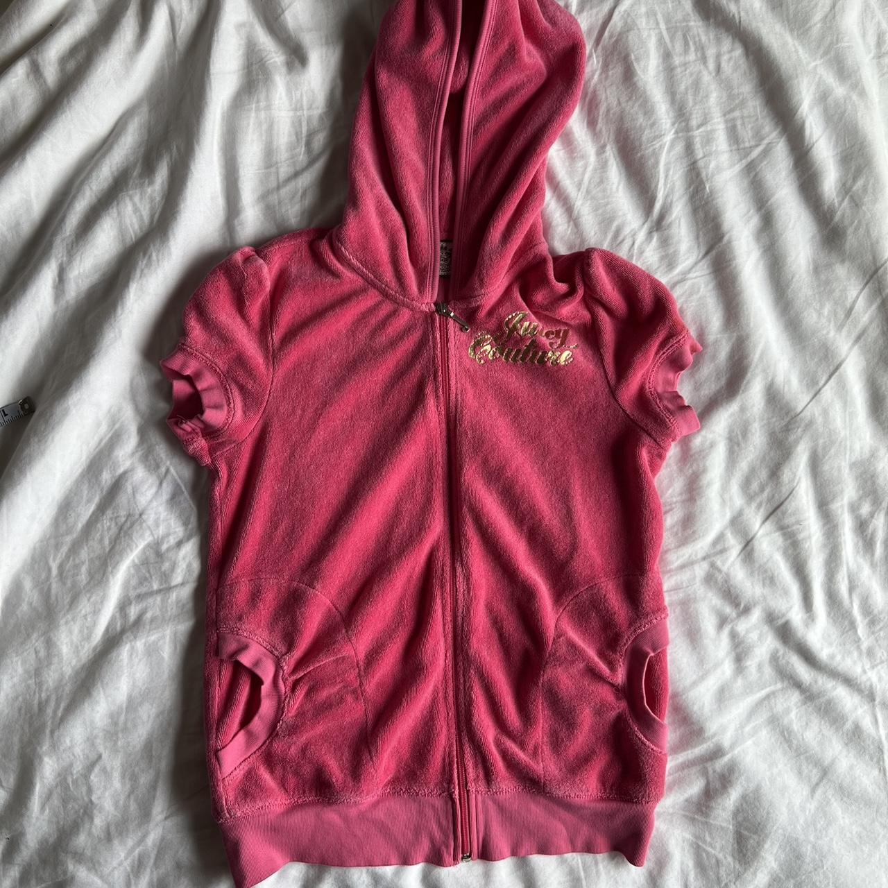 vintage juicy couture terry cloth zip up brand is... | Depop