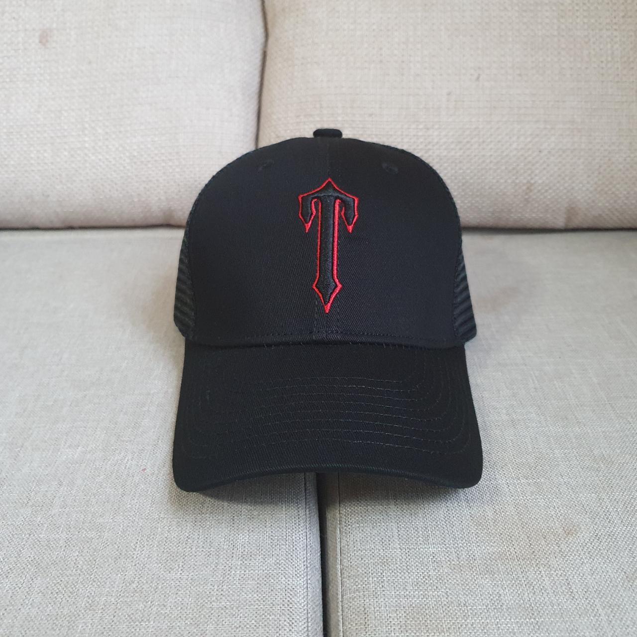 Classic Trapstar with the Black/Red "T" in Mesh... - Depop