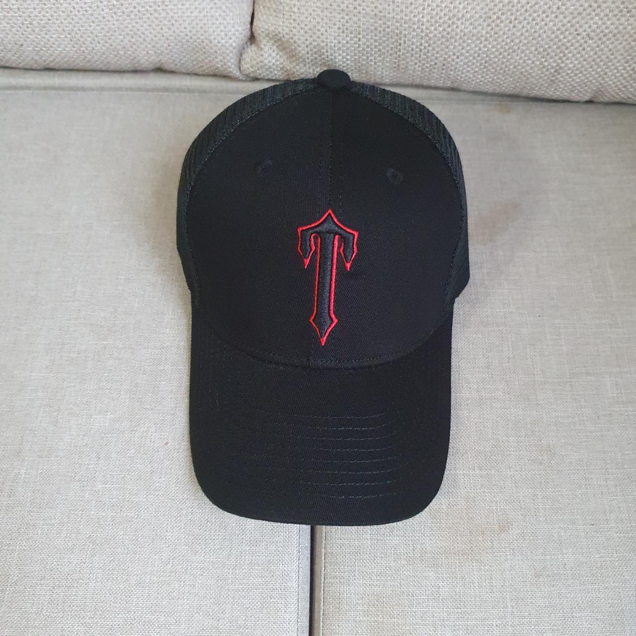 Classic Trapstar with the Black/Red "T" in Mesh... - Depop