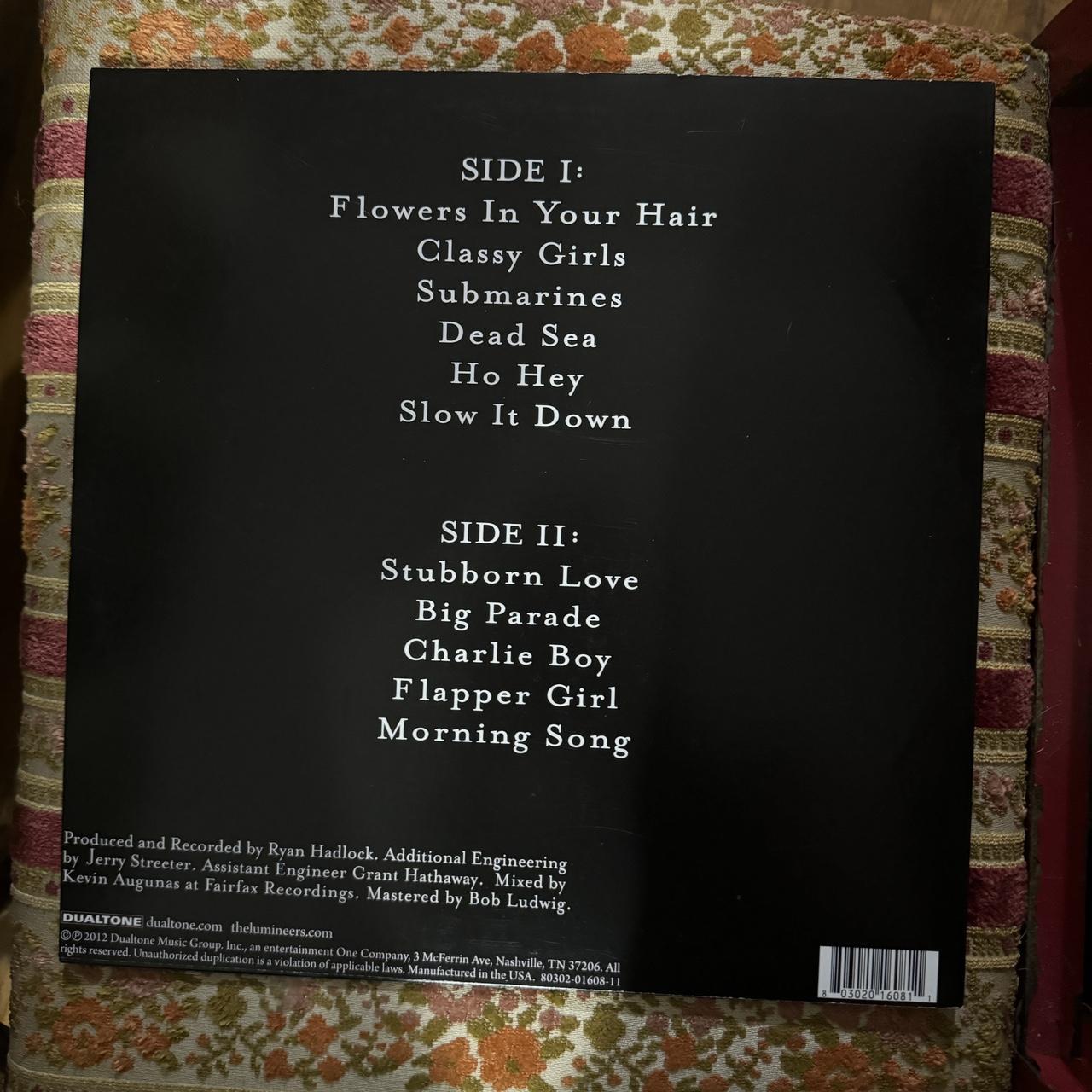 The Lumineers Debut Album Vinyl!! I got the limited... - Depop