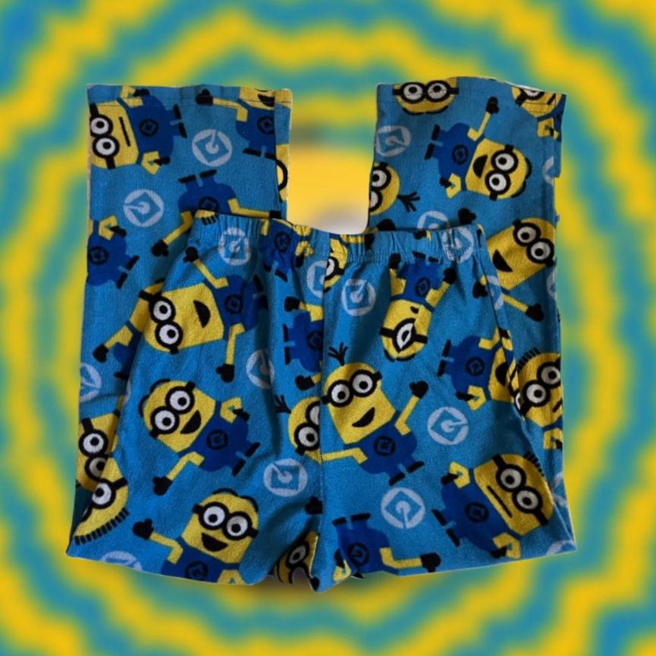 Minions pajama pants FOR KIDS ‼️ - blue and yellow... - Depop