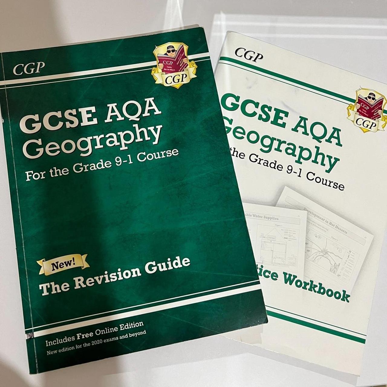 GCSE Geography AQA Revision Guide + Workbook no... - Depop