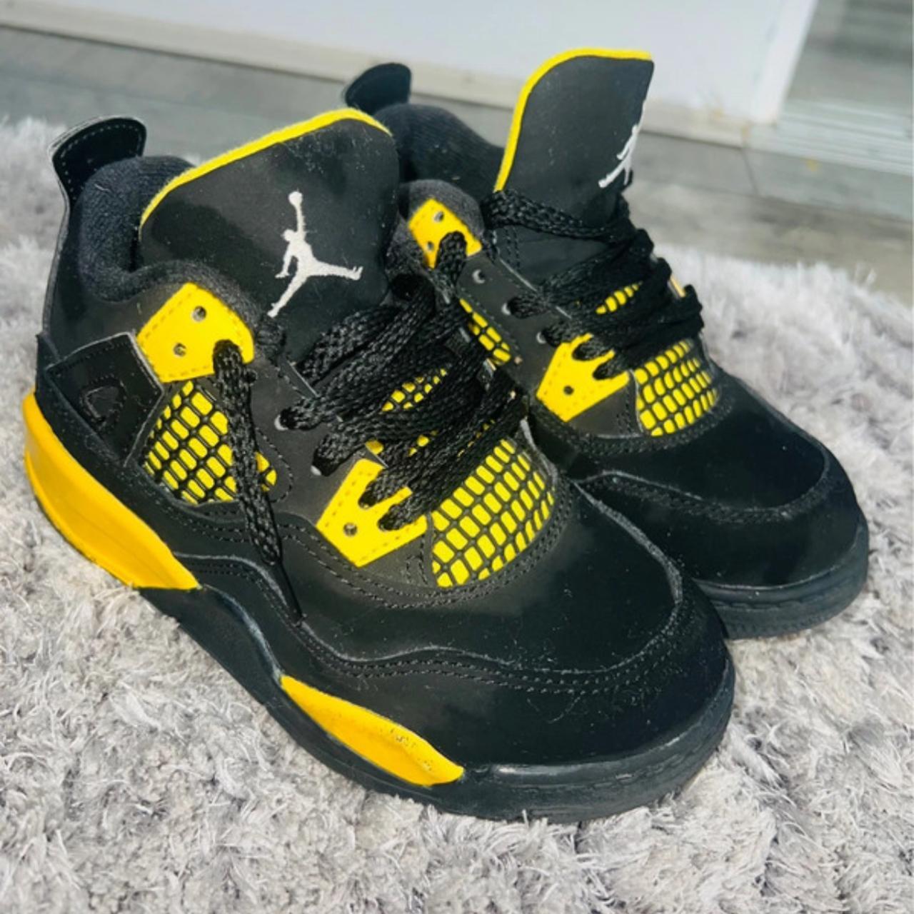 Jordan 4 kids size 10uk Condition new without box... - Depop