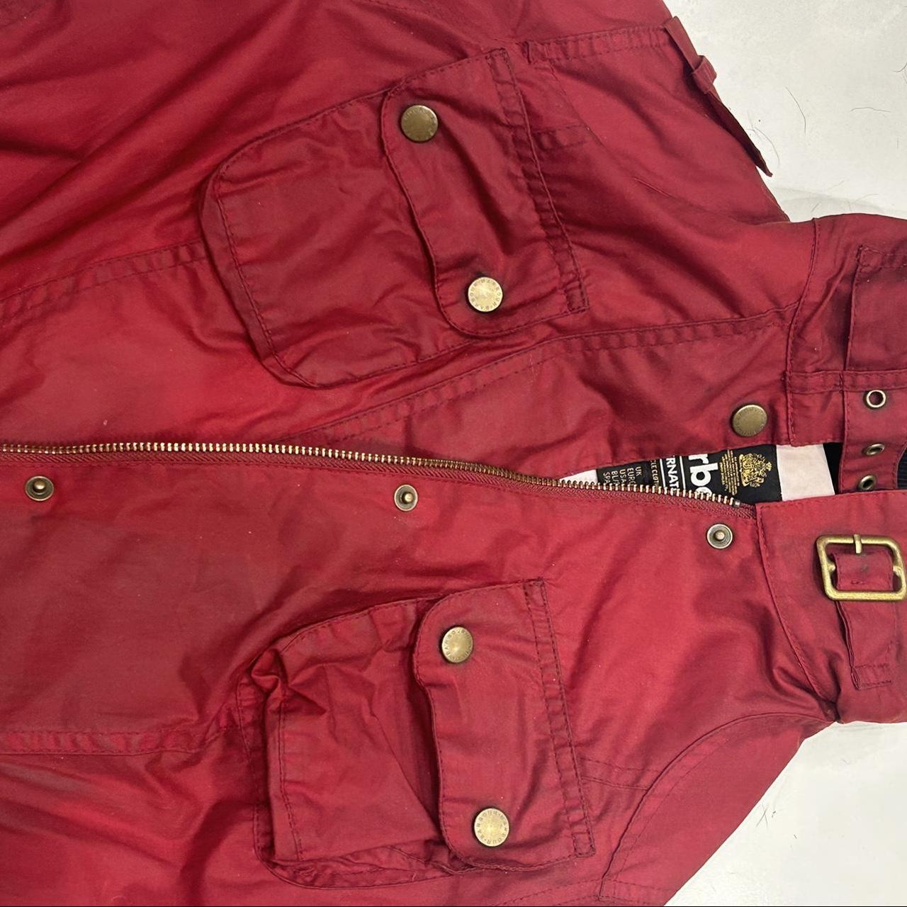 Gorgeous Barbour jacket with belt it’s been worn... - Depop