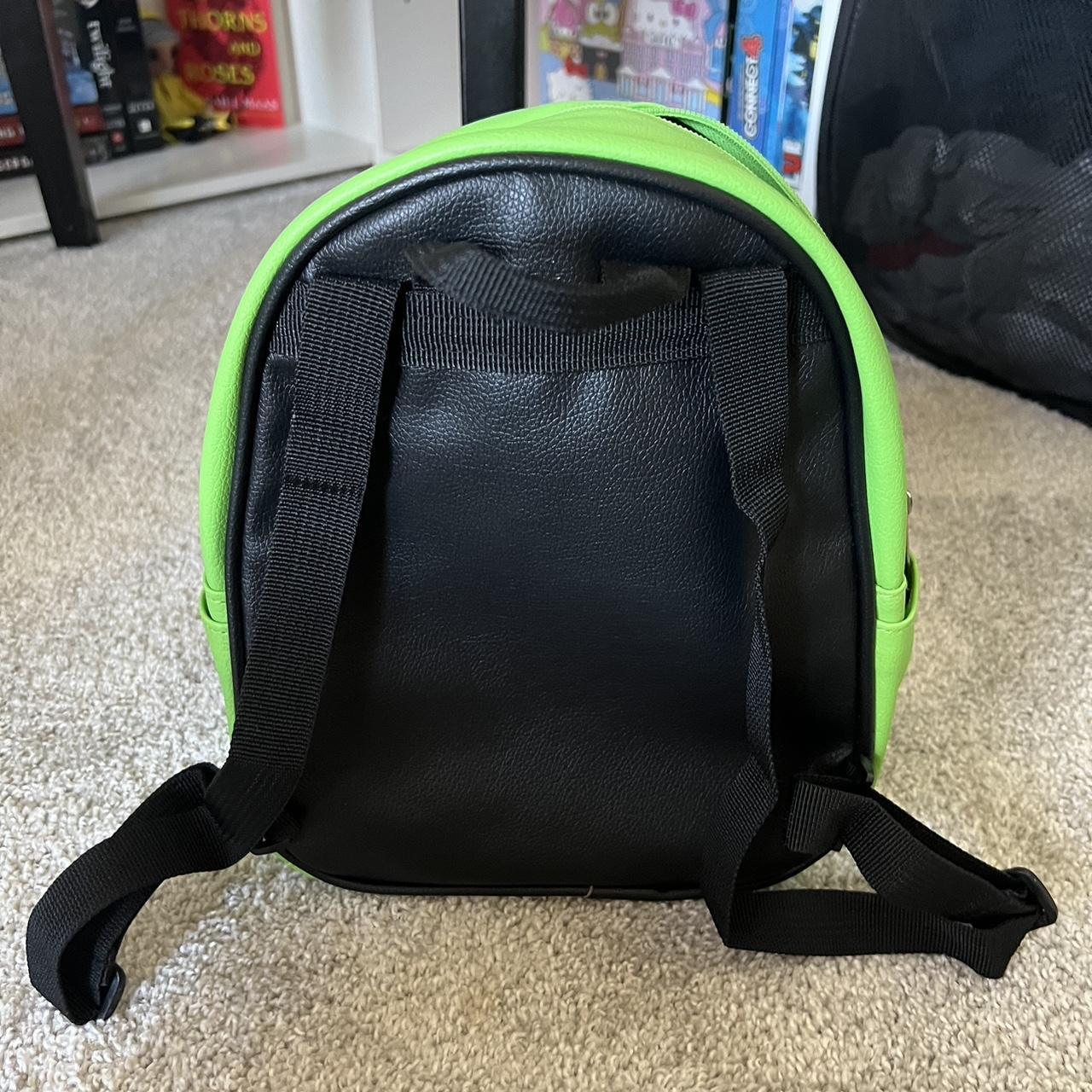 Creeper Minecraft green mini tnt backpack book... - Depop