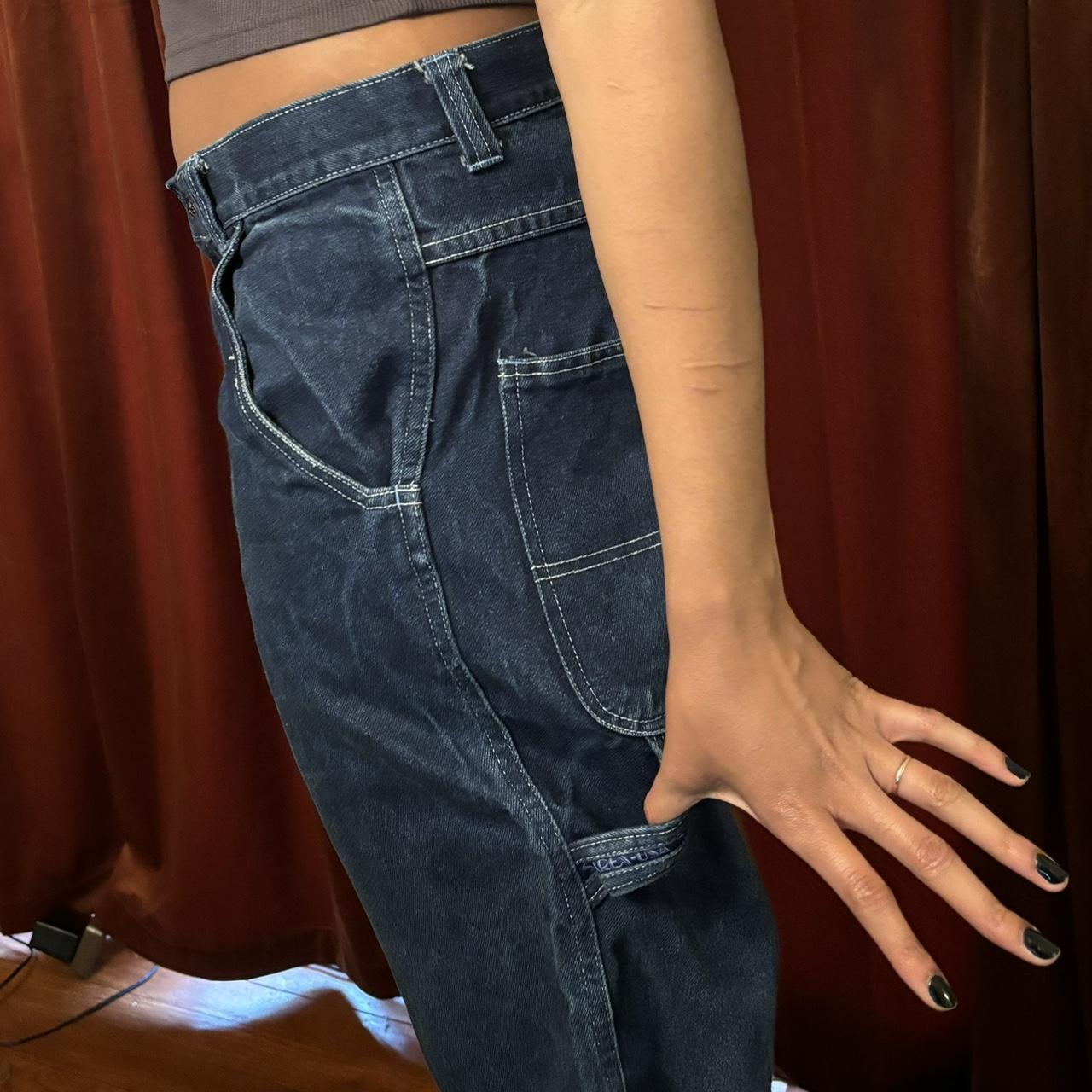 super cool jorts! ᯓ★ - 34 in waist - white... - Depop