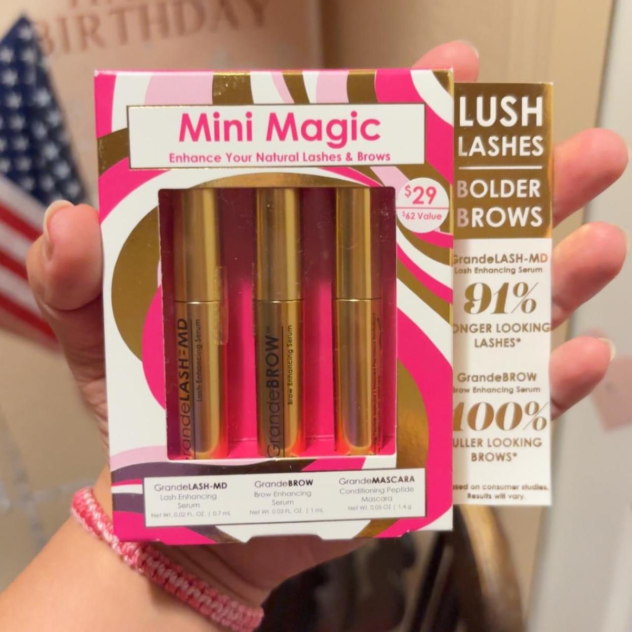 Lush lashes mini magic set in pink and gold. Brand... - Depop