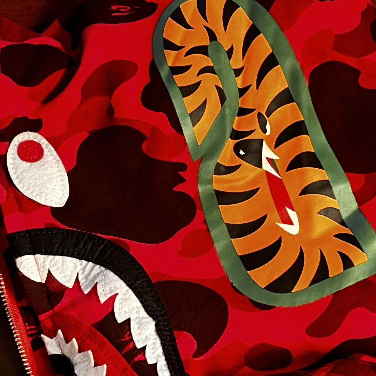 Red bape hoodie, Part of my personal collection 🥲💔... - Depop