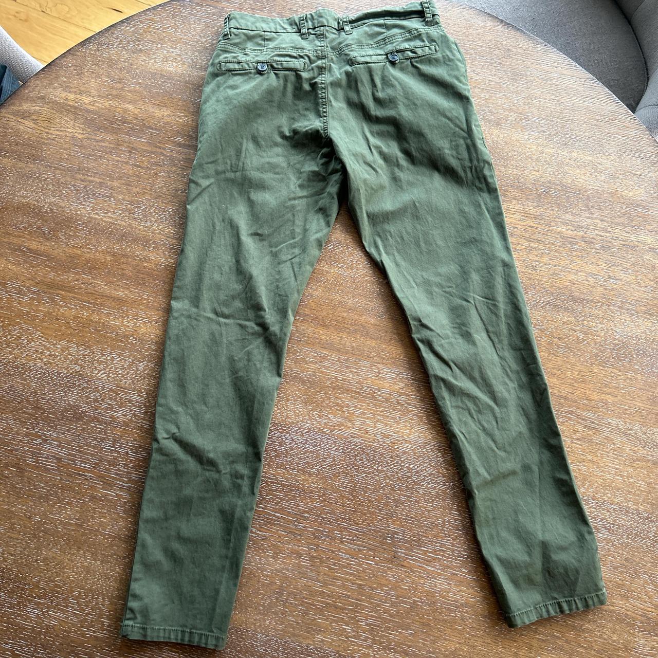 Green Men’s Matchstick Pants | Depop