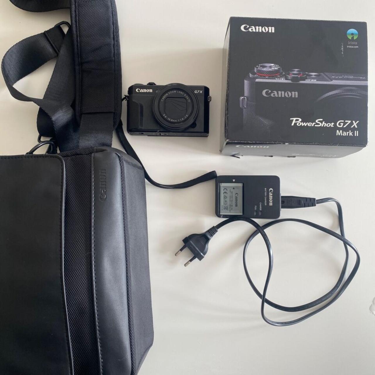 Canon PowerShot G7 X Mark II Compact Camera - Black... - Depop