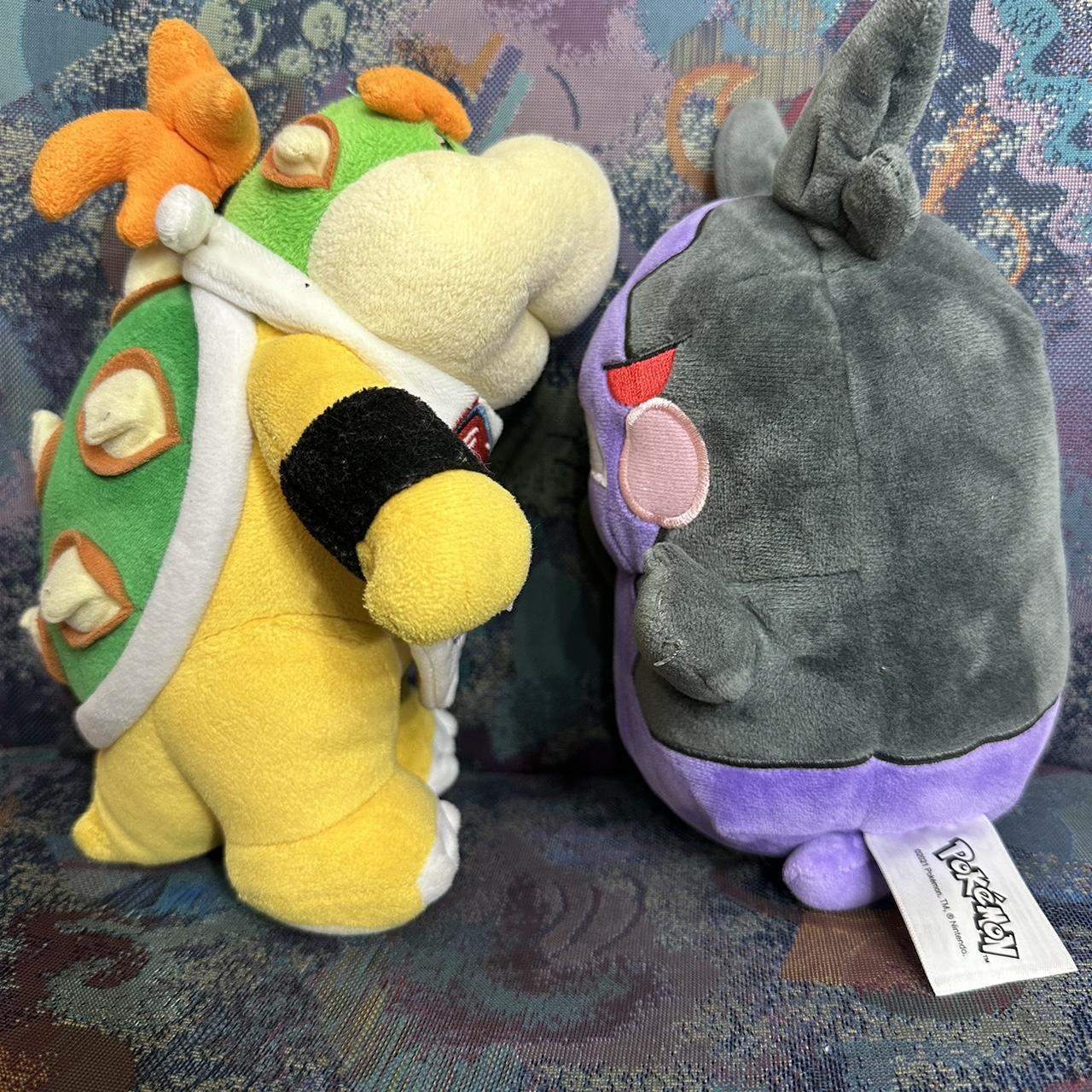 Bowser Jr. and purple pikachu plushies #Nintendo... - Depop
