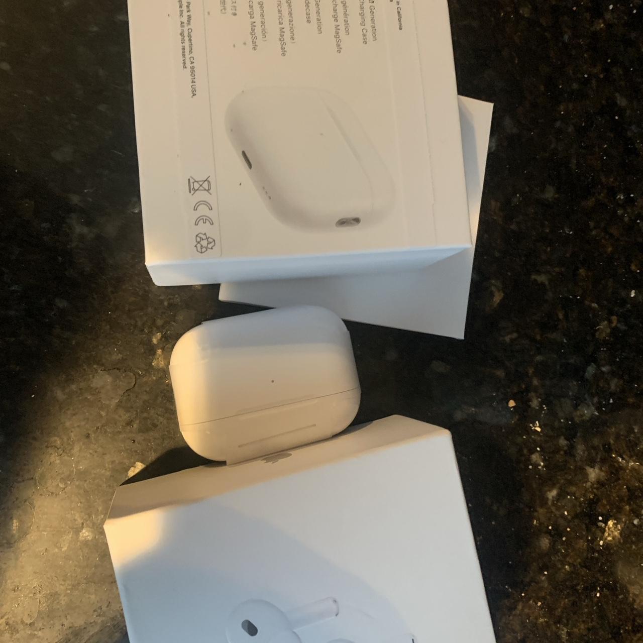 Brand new open box air pod pros 2nd generation - Depop