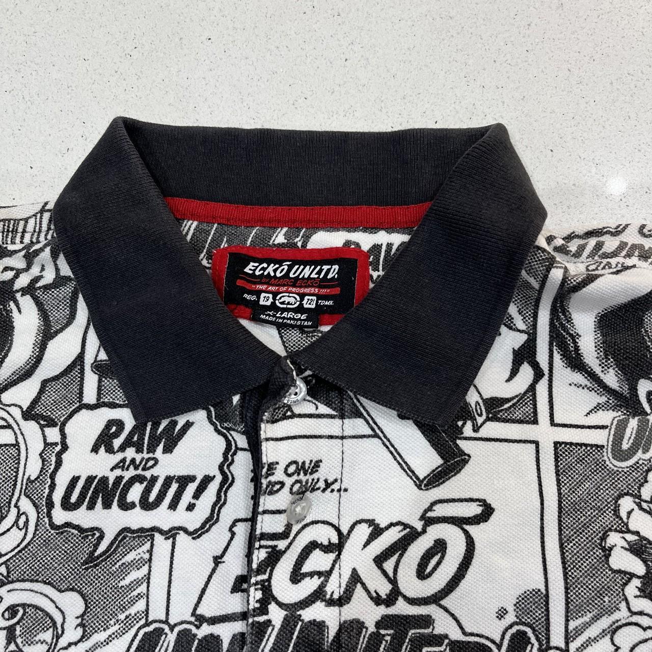 Ecko Comic Strip Polo Size XL - Depop