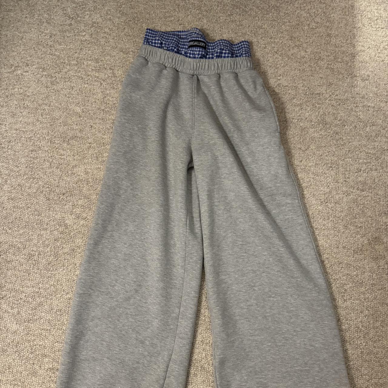 Beiri gallery boxer sweats grey very thick perfect... - Depop
