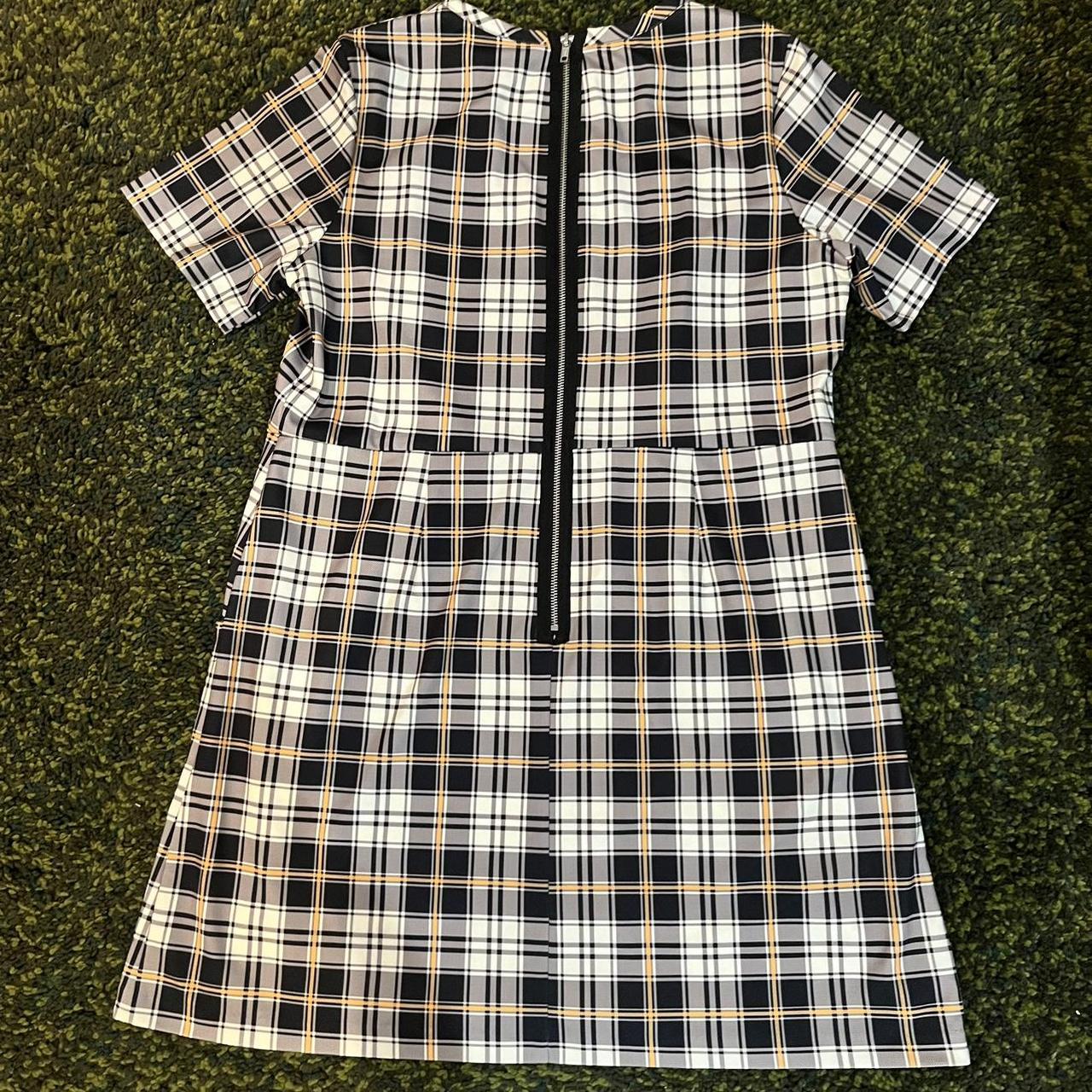 modcloth hutch 1x plaid mod dress barely worn - Depop