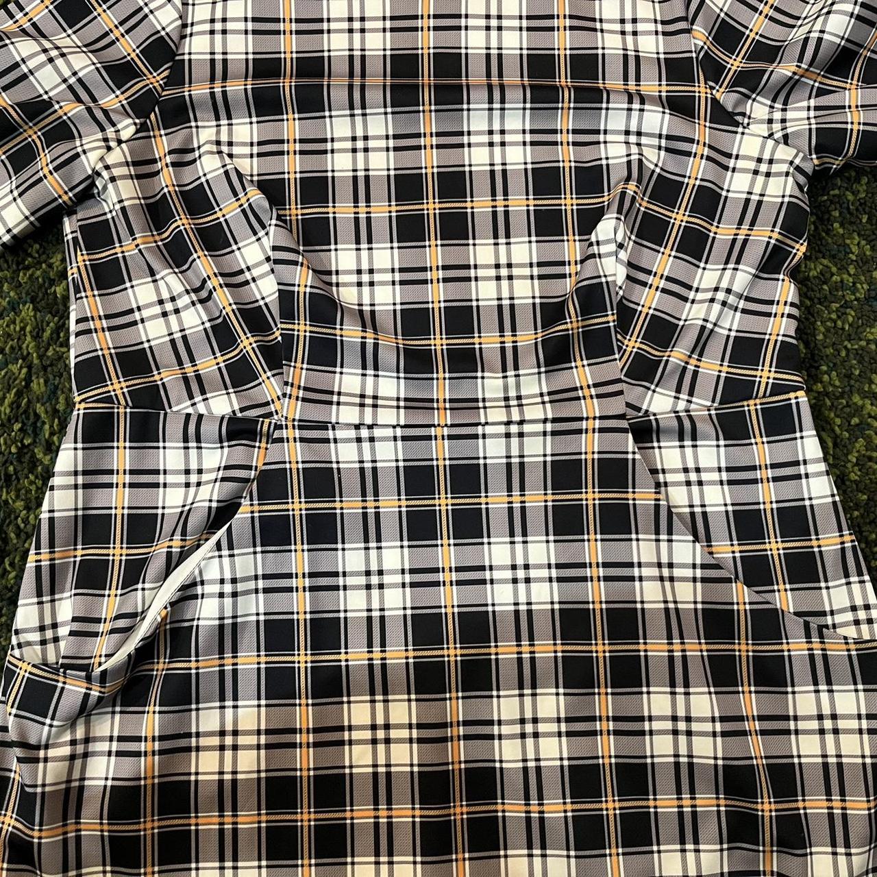 modcloth hutch 1x plaid mod dress barely worn - Depop