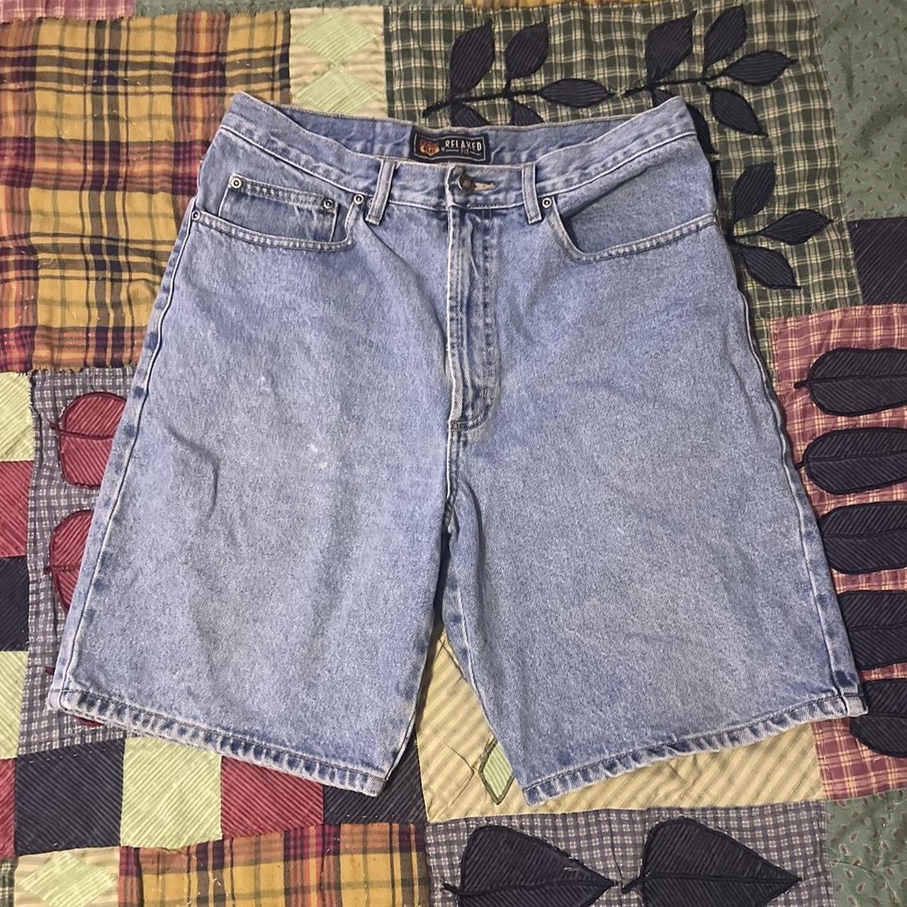 cool route 66 jorts! measurements - waist 15in -... - Depop