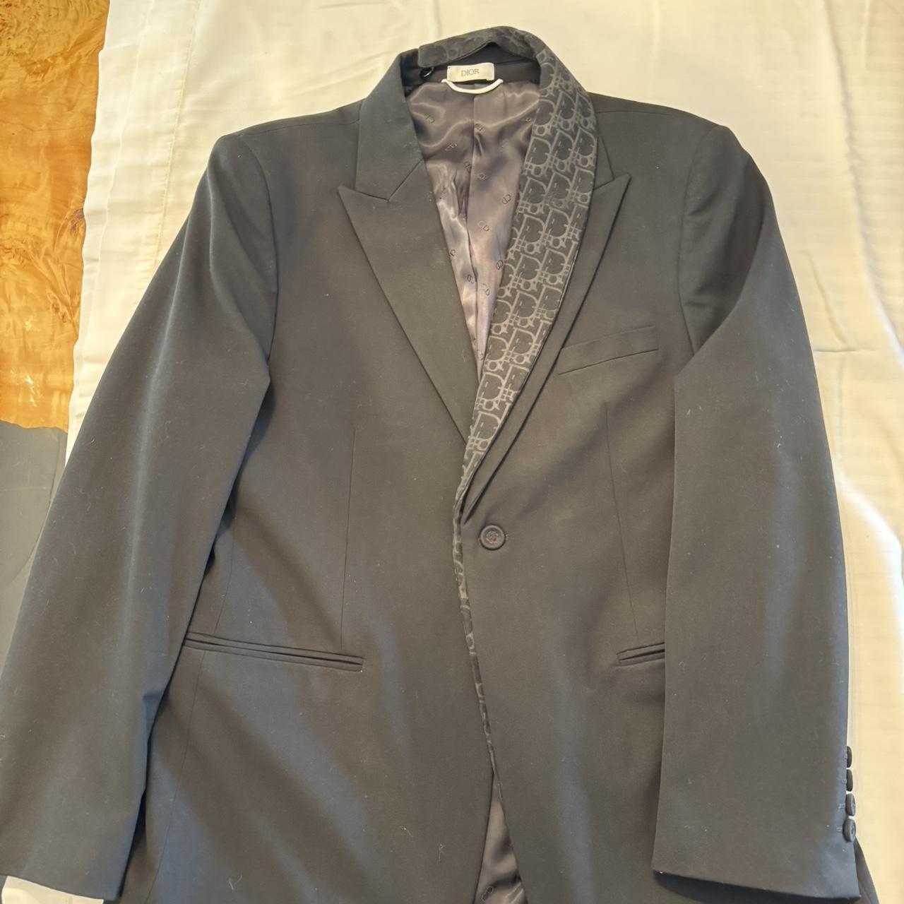 Dior suit only wore once in immaculate condition,... | Depop