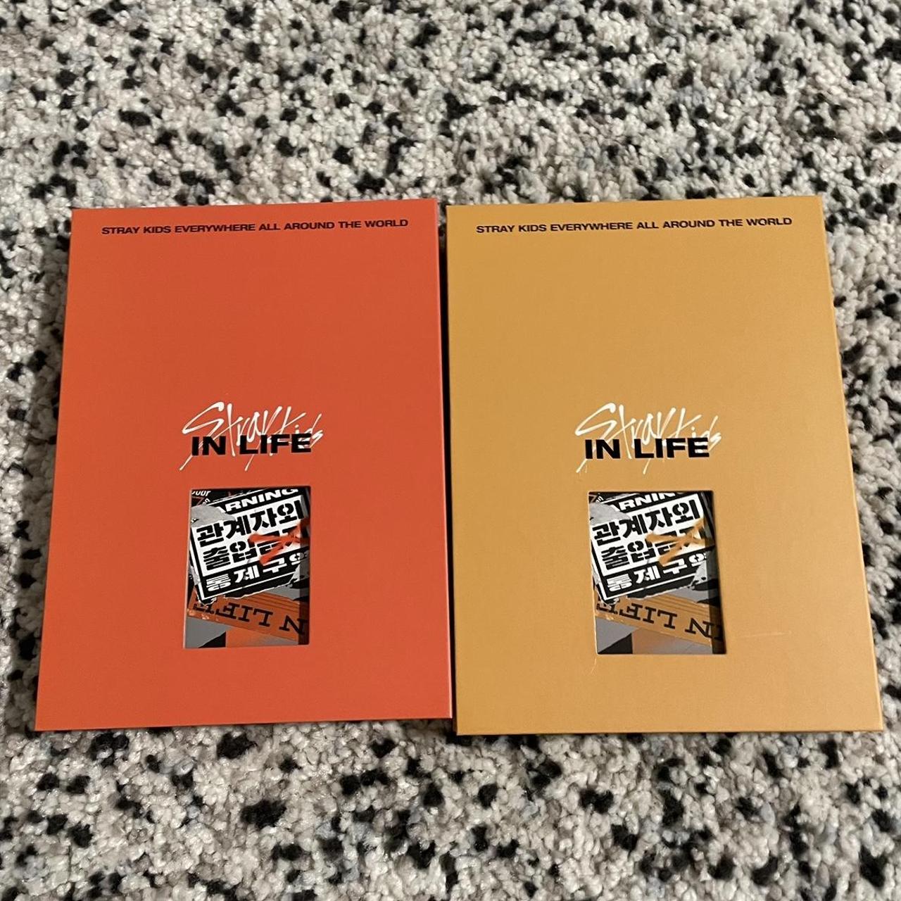 Straykids In Life album IN生 orange & yellow... - Depop