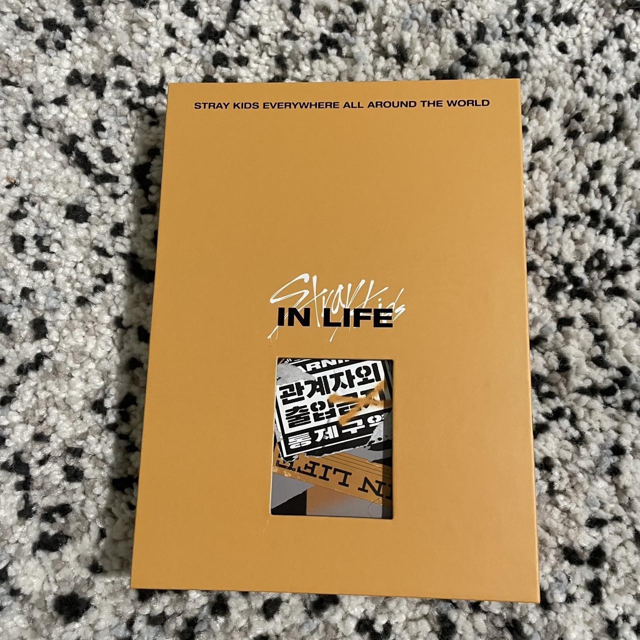 Straykids In Life album IN生 orange & yellow... - Depop