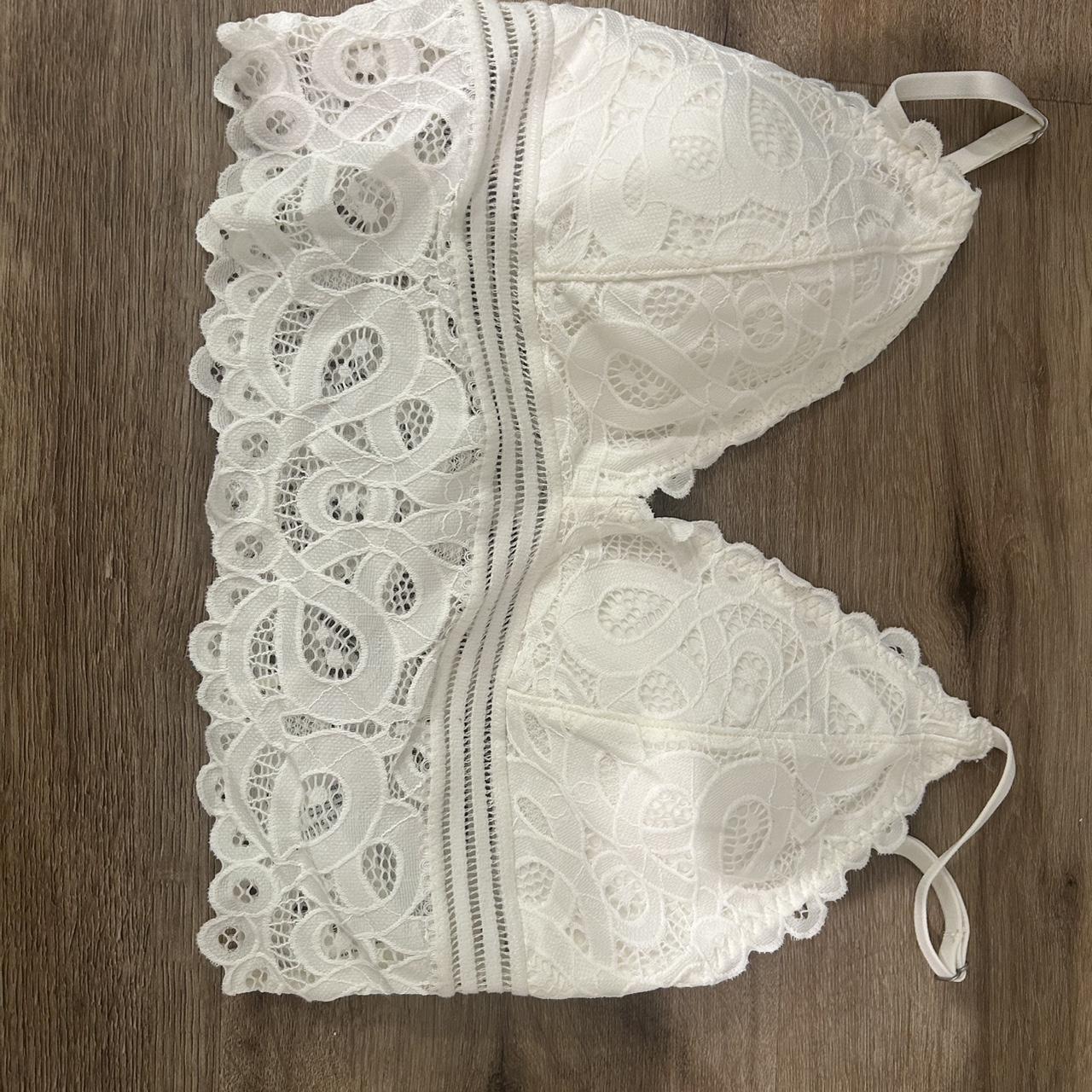 Gilly hicks new lace bralette small NEVER WORN | Depop