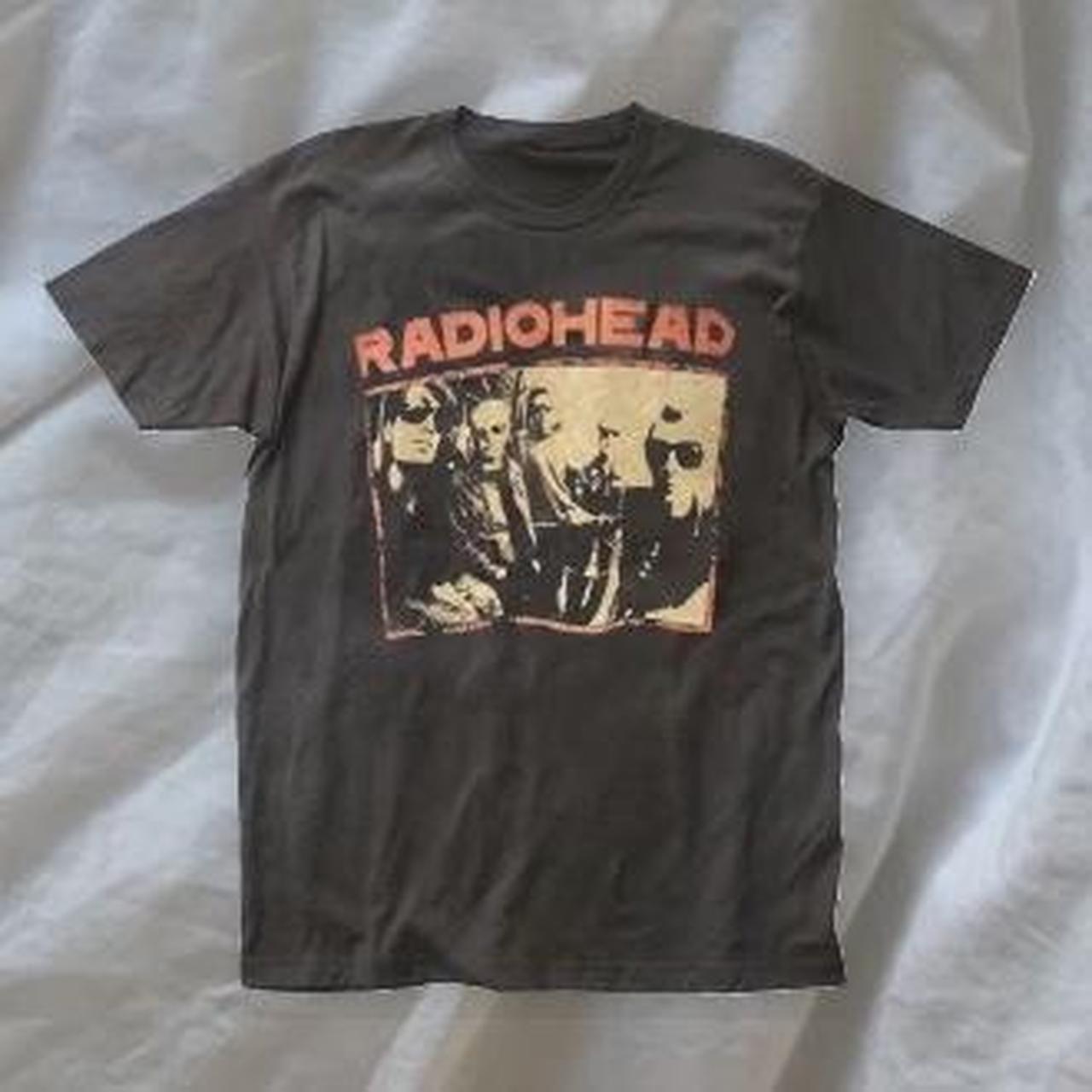 Oversized graphic tee Radiohead Size: L Comfortable - Depop