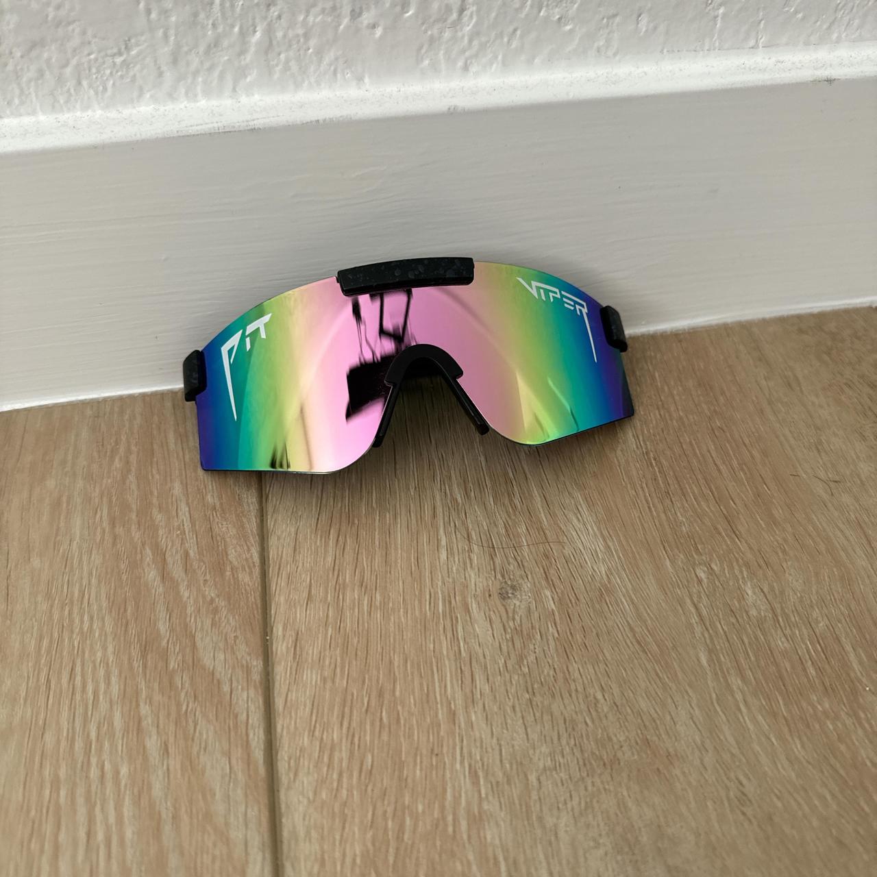 pit vipers green tint almost brand new - Depop