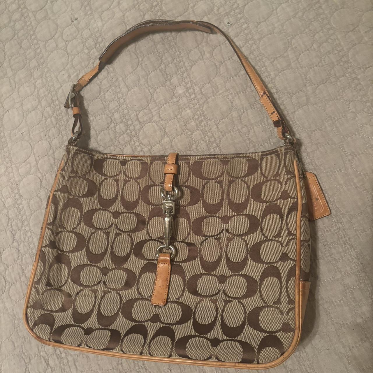 VINTAGE COACH No K1K-6091 Monogram Logo Beautiful... - Depop