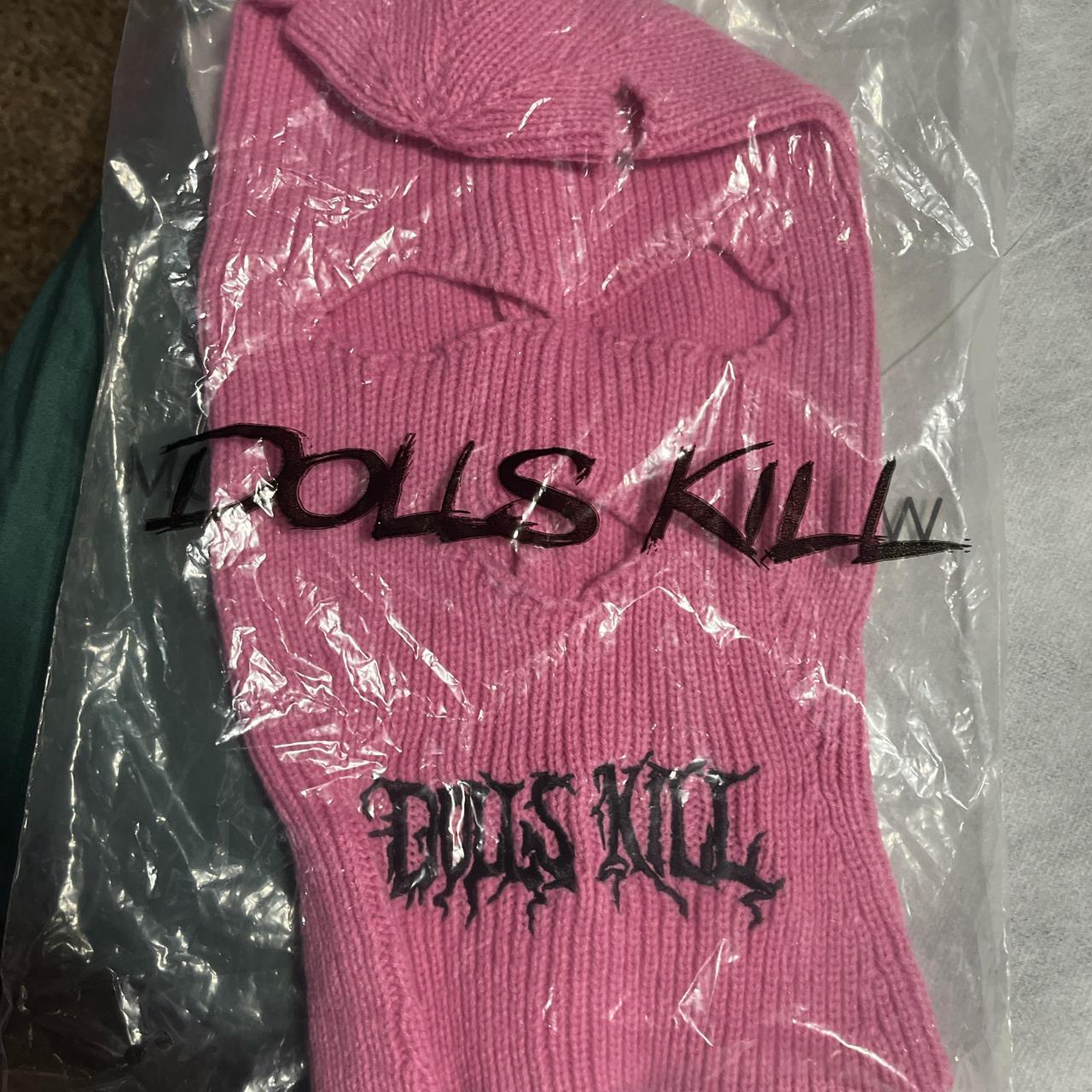 Dolls Kill balaclava mask. Brand new comes with bag.... - Depop