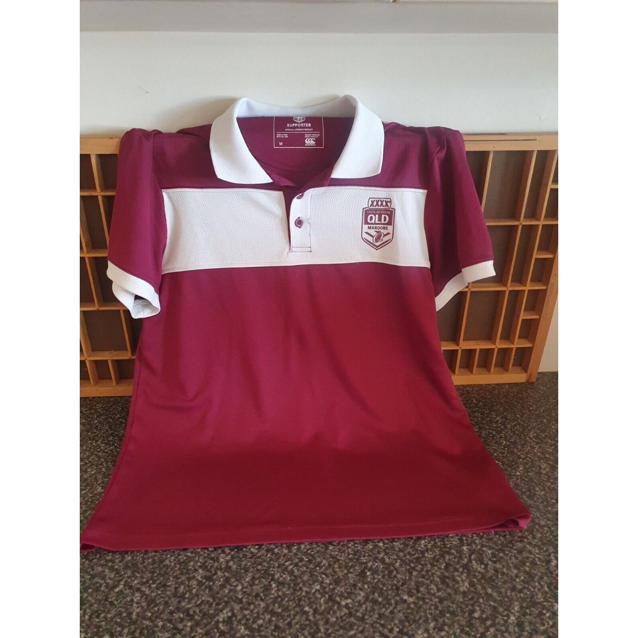 Qld Maroons State Of Origin Shirt 2009 Size M. This... - Depop