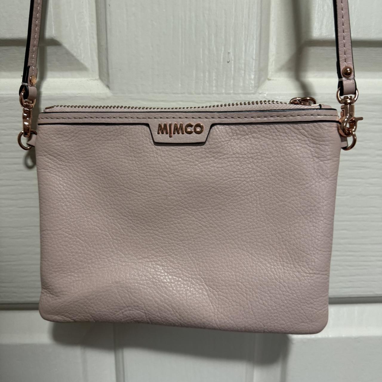 Mimco blush pink cross body bag. Used just a few... - Depop
