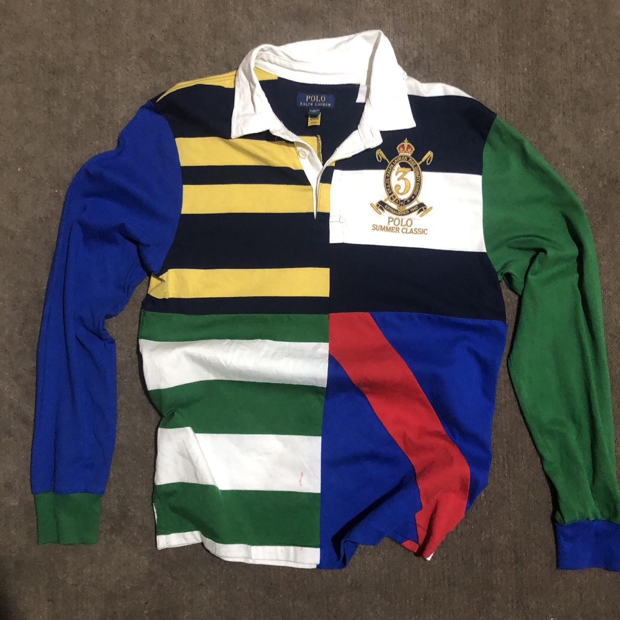 Polo ralph lauren summer clasic polo long sleeve... - Depop