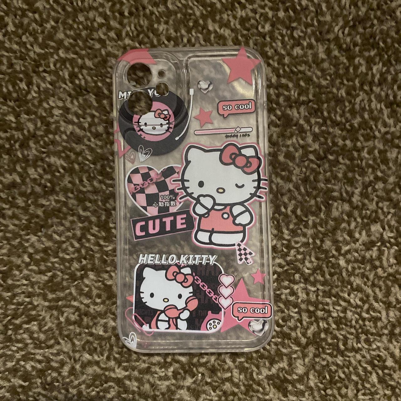 Cute Hello Kitty Phone Case for iPhone... | Depop