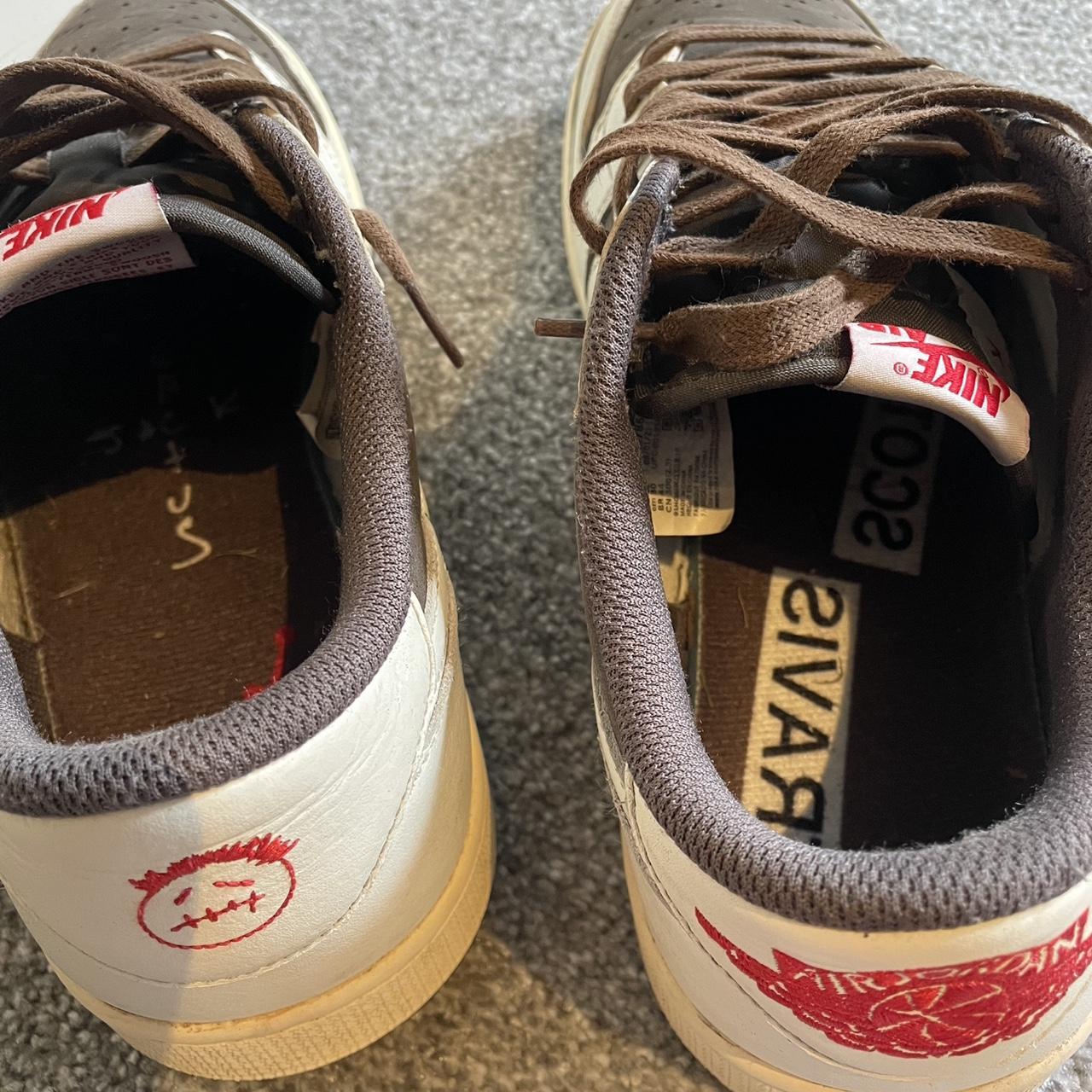 Nike Dunks Travis Scott x Jordan ‘Reverse Mocha’ UK... | Depop