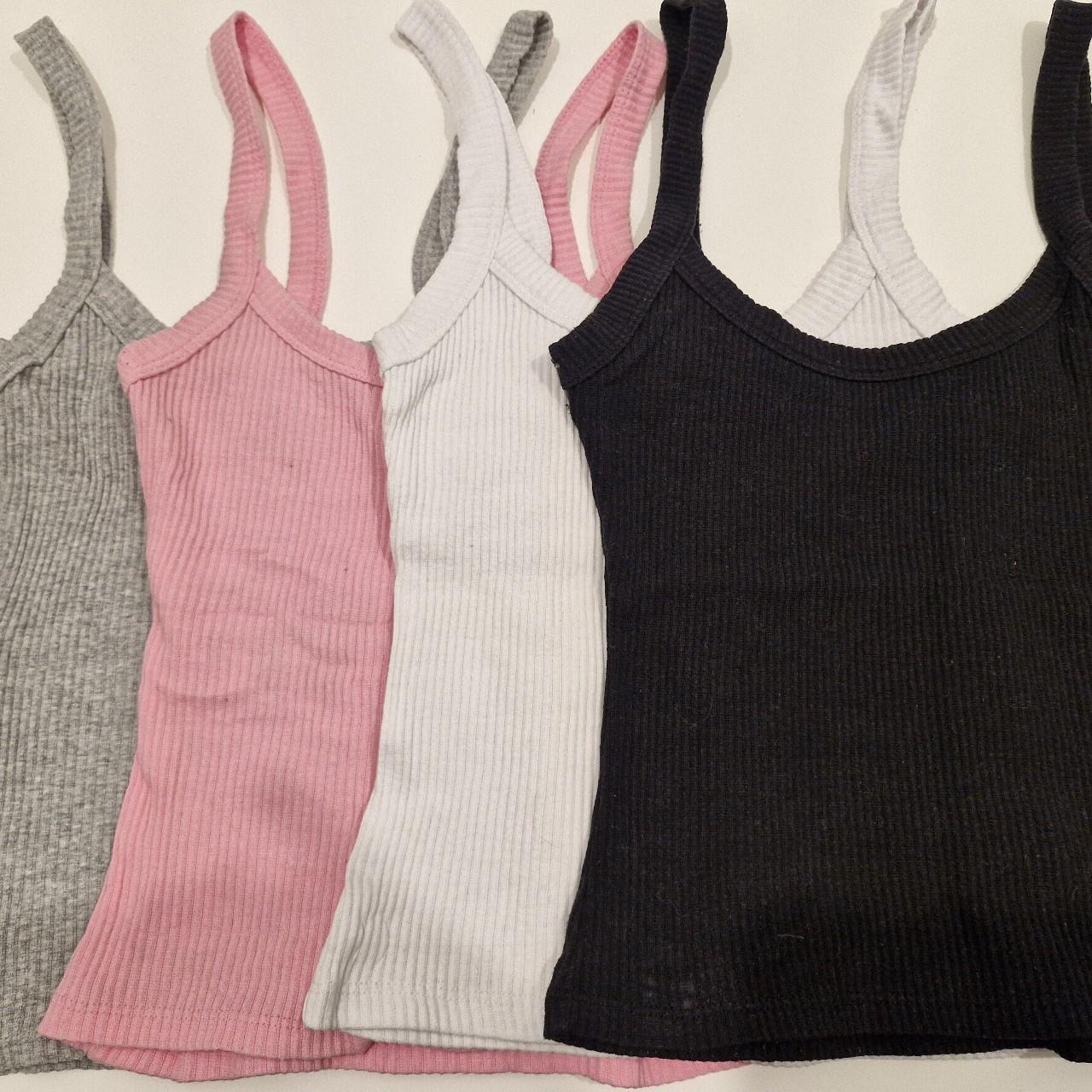 Supre Riri tanks. Pink, grey and black are 2xs,... - Depop