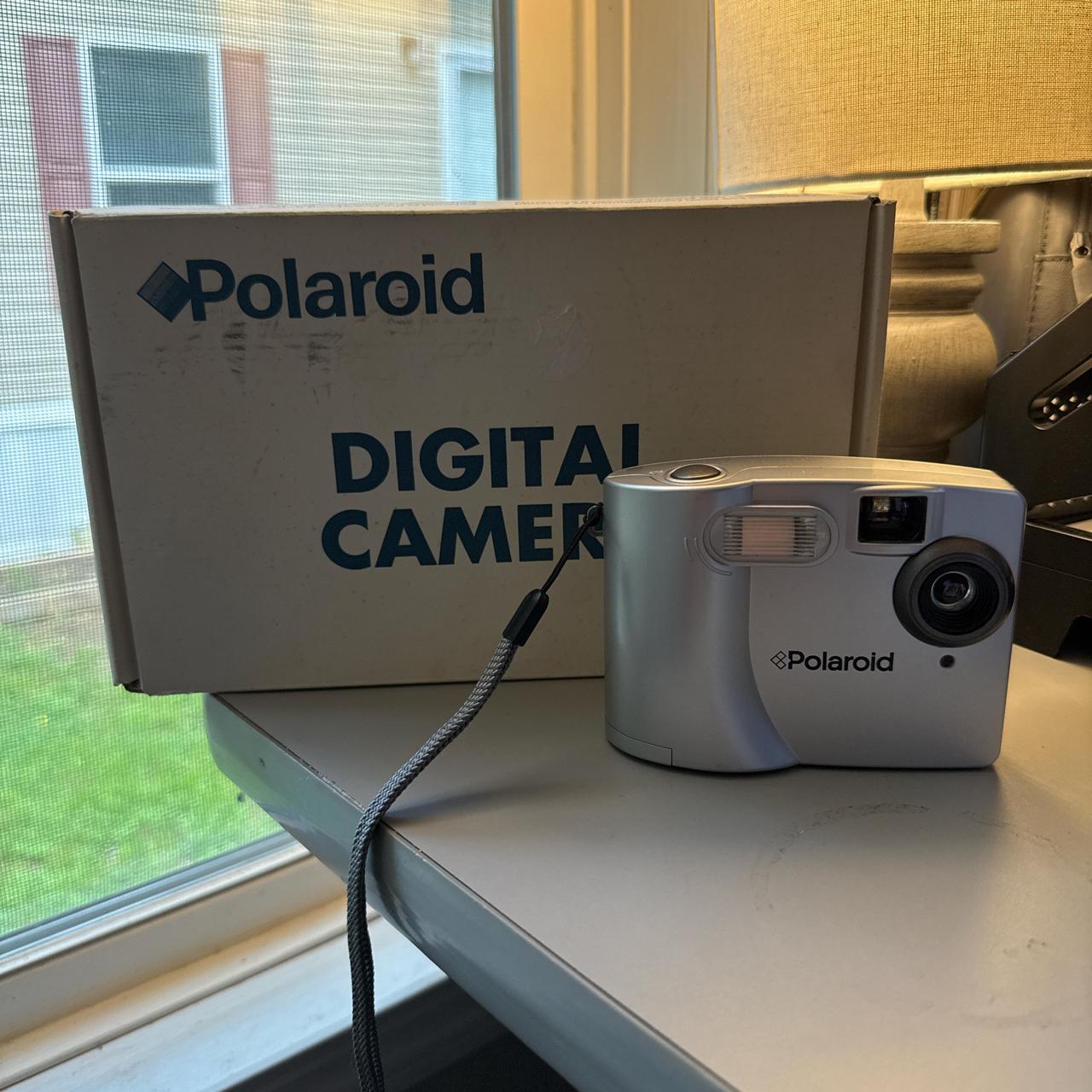 Vintage Polaroid digital camera with 1.2MP sensor,... | Depop