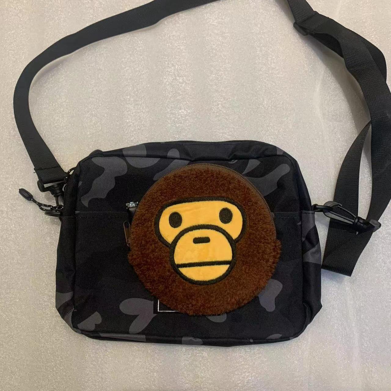 BAPE Crossbody Bag Brand new and unblemished Large... - Depop