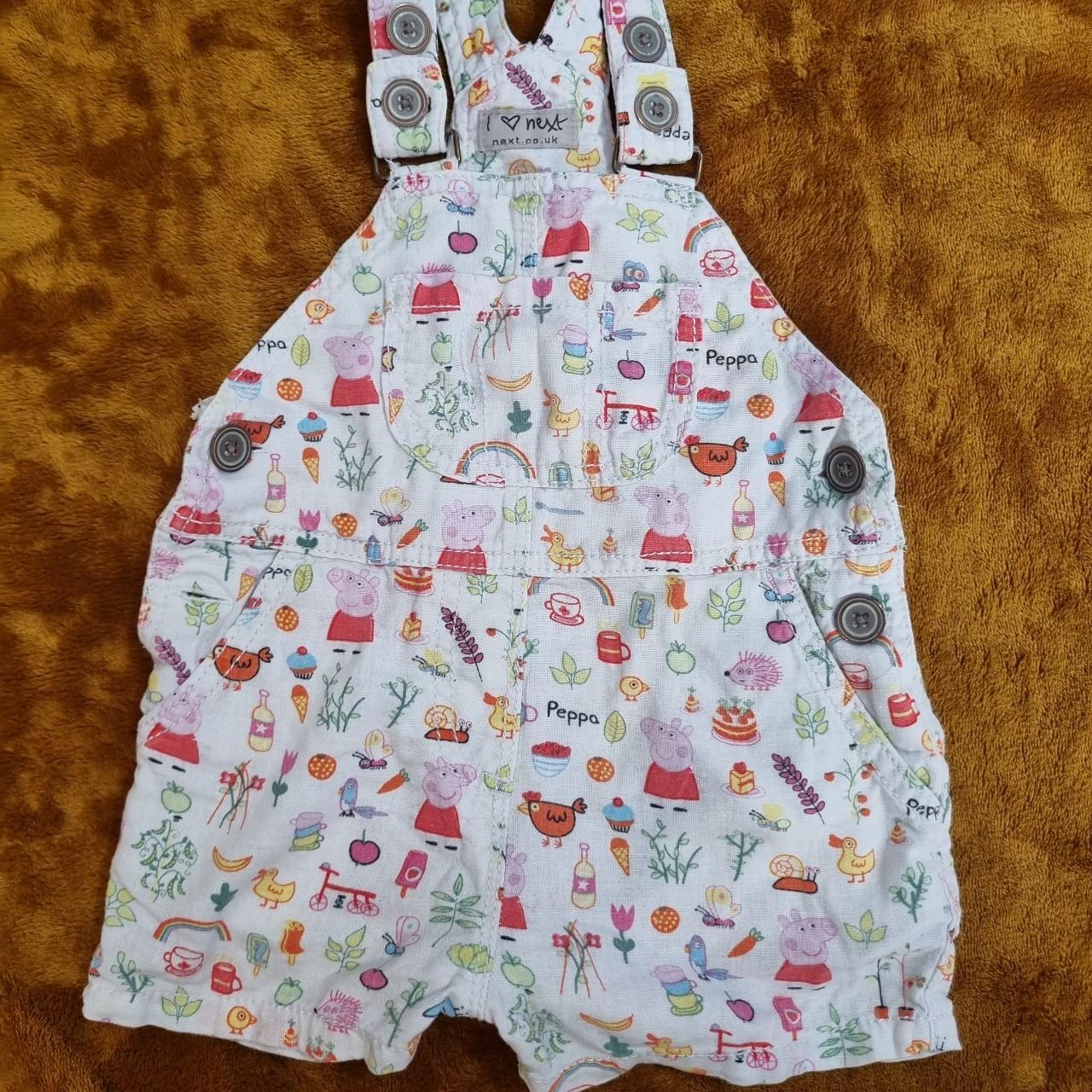 Peppa pig next overalls size 1 - Depop