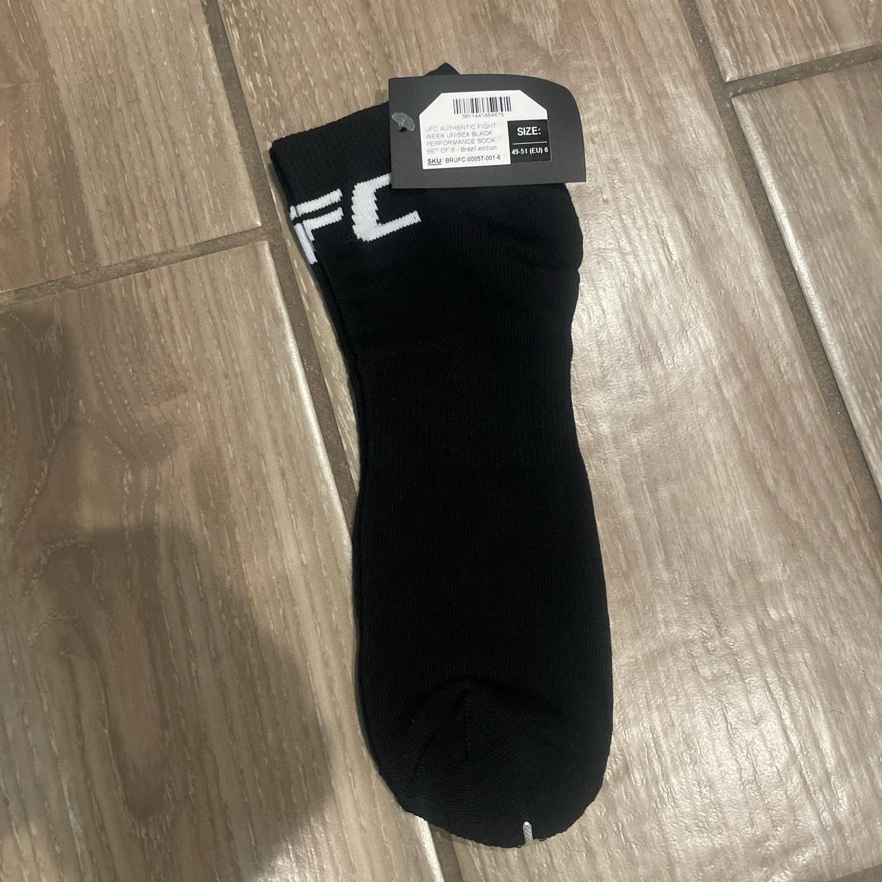 UFC authentic fight week unisex black performance,... - Depop