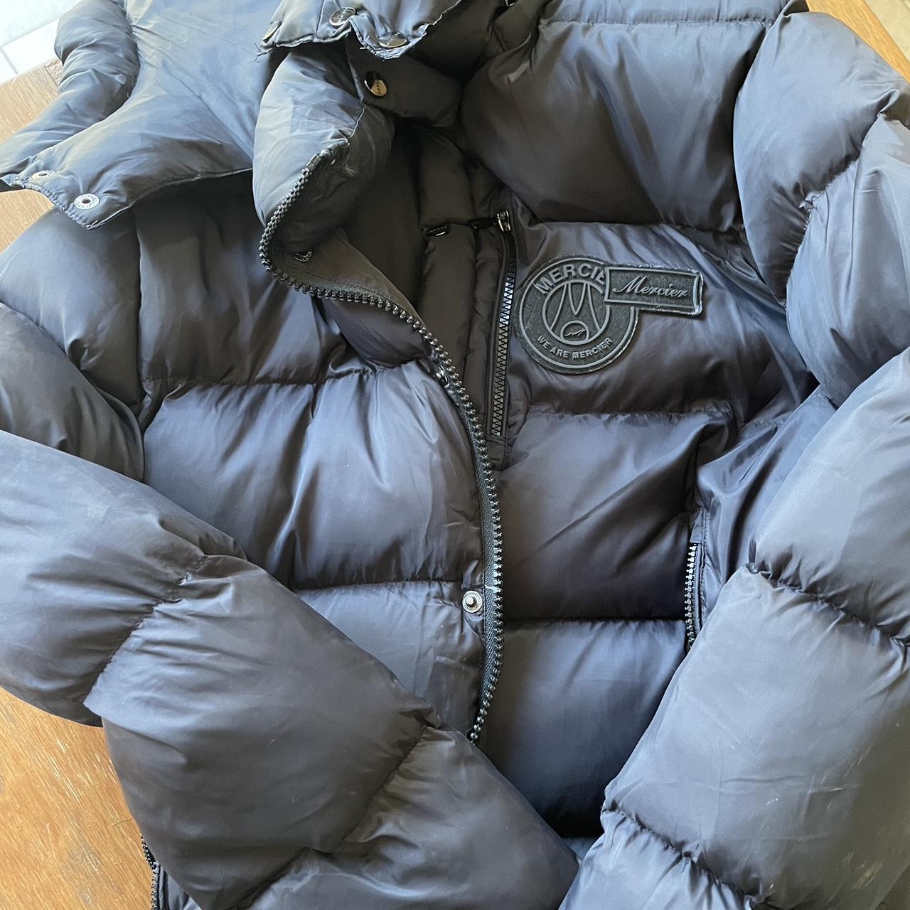 Very heavy weight Mercia coat brand new, worn once - Depop