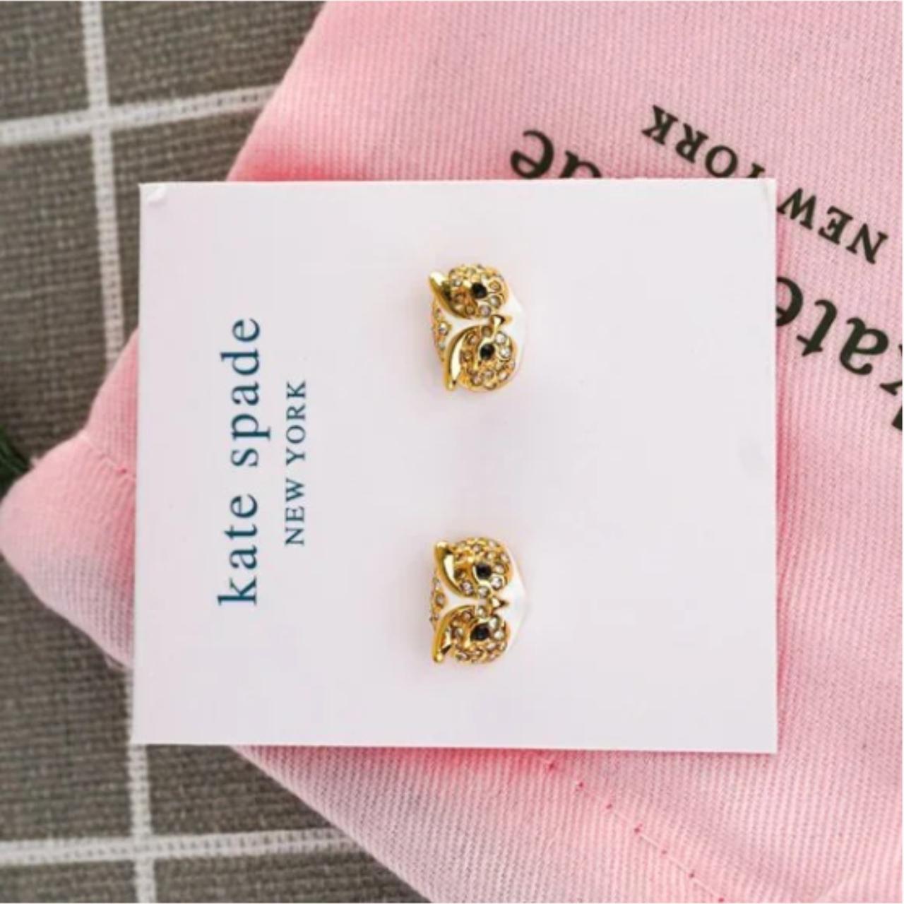 Kate spade owl earrings store