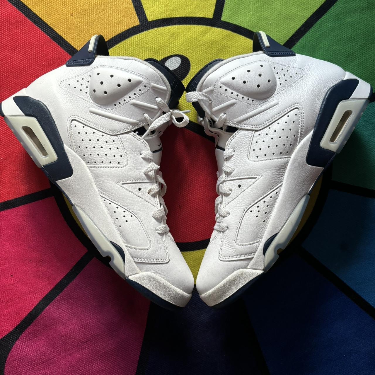 Midnight navy jordan 6s - Depop