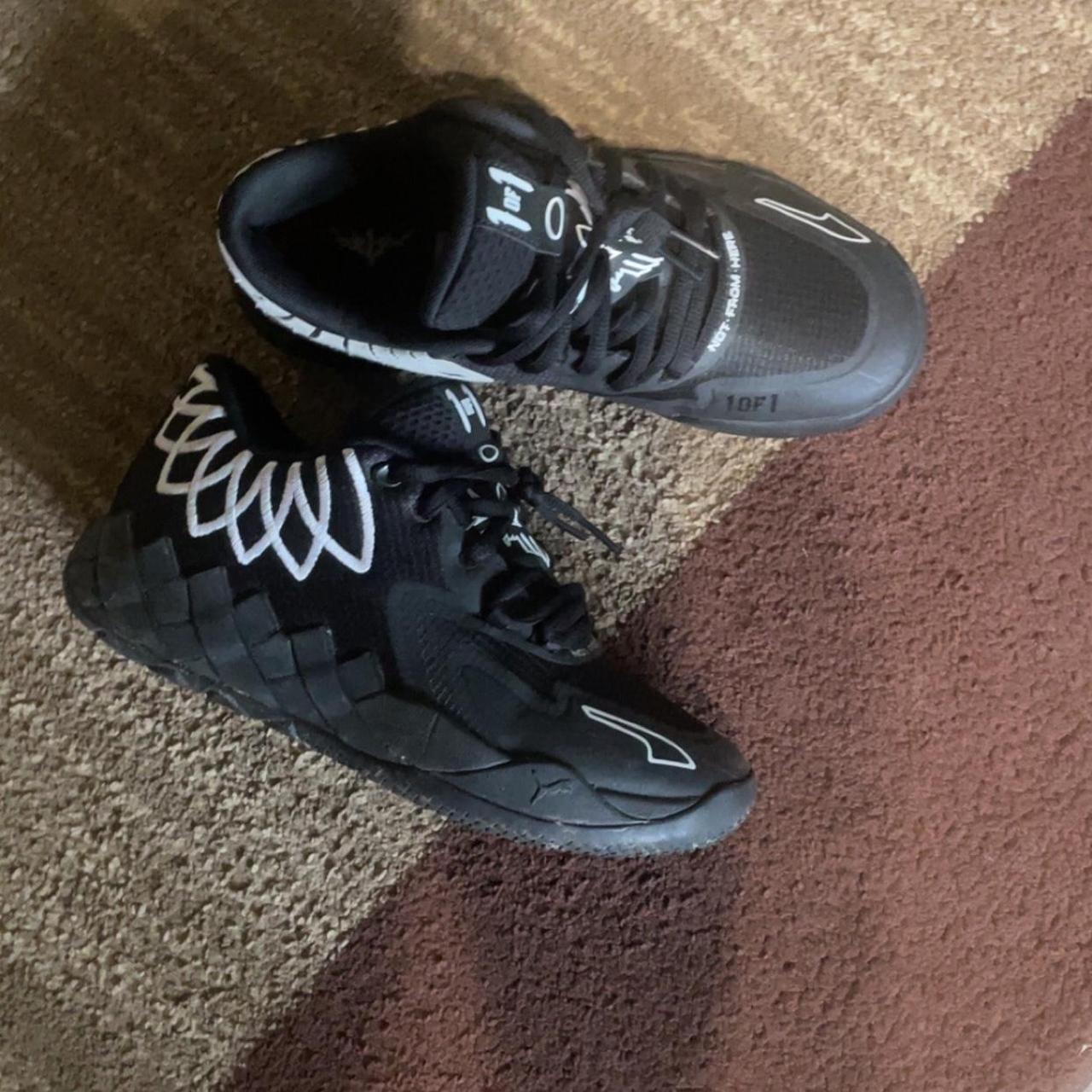 puma lamelo ball 0.1s size 8 fits bigger very... - Depop