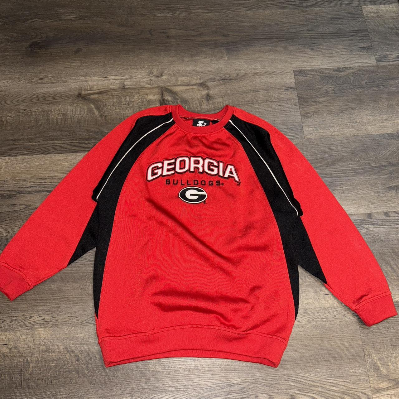 Team Starter UGA Crewneck size L (fits small) In... | Depop