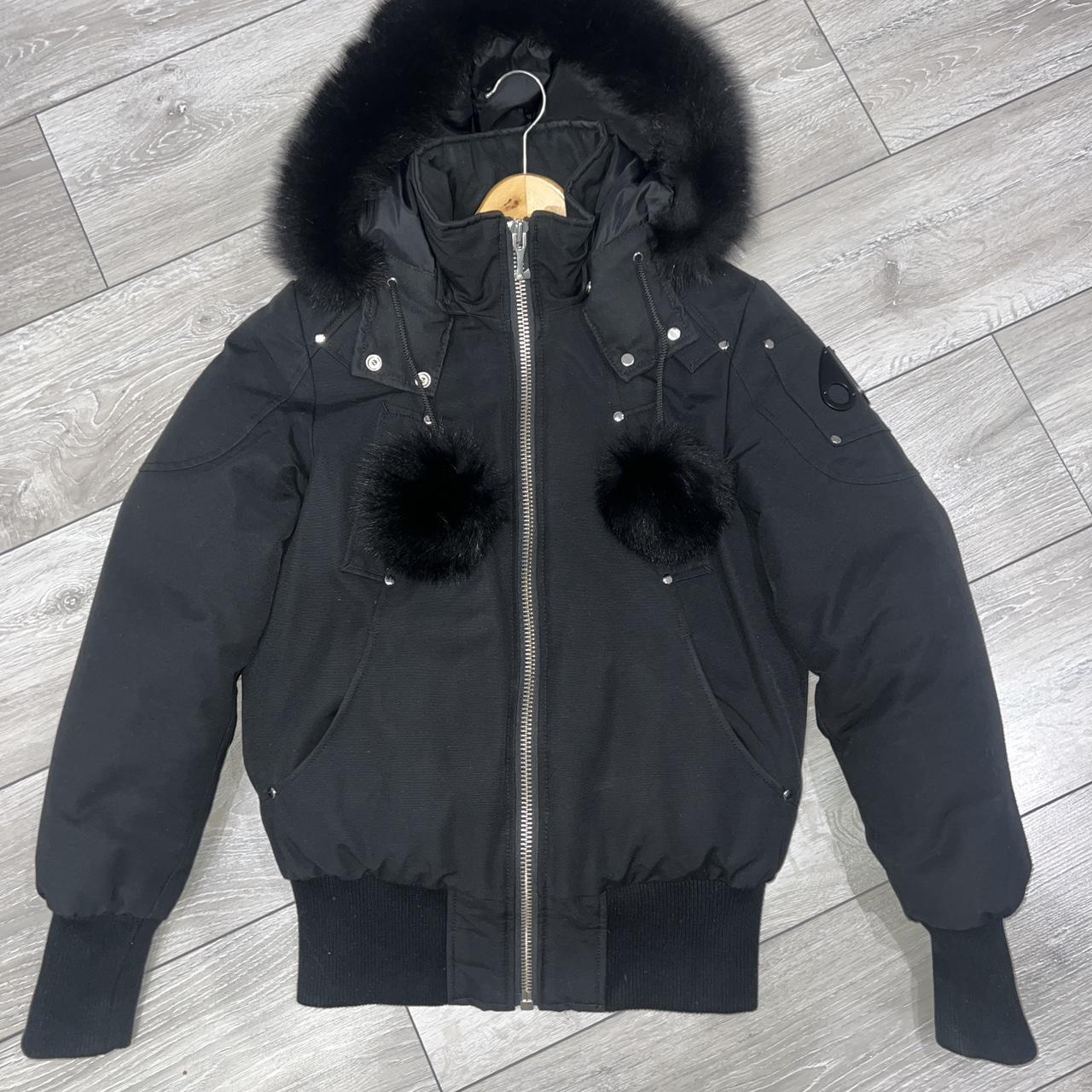 Women’s Moose Knuckles Shearling Bomber Jacket -... - Depop